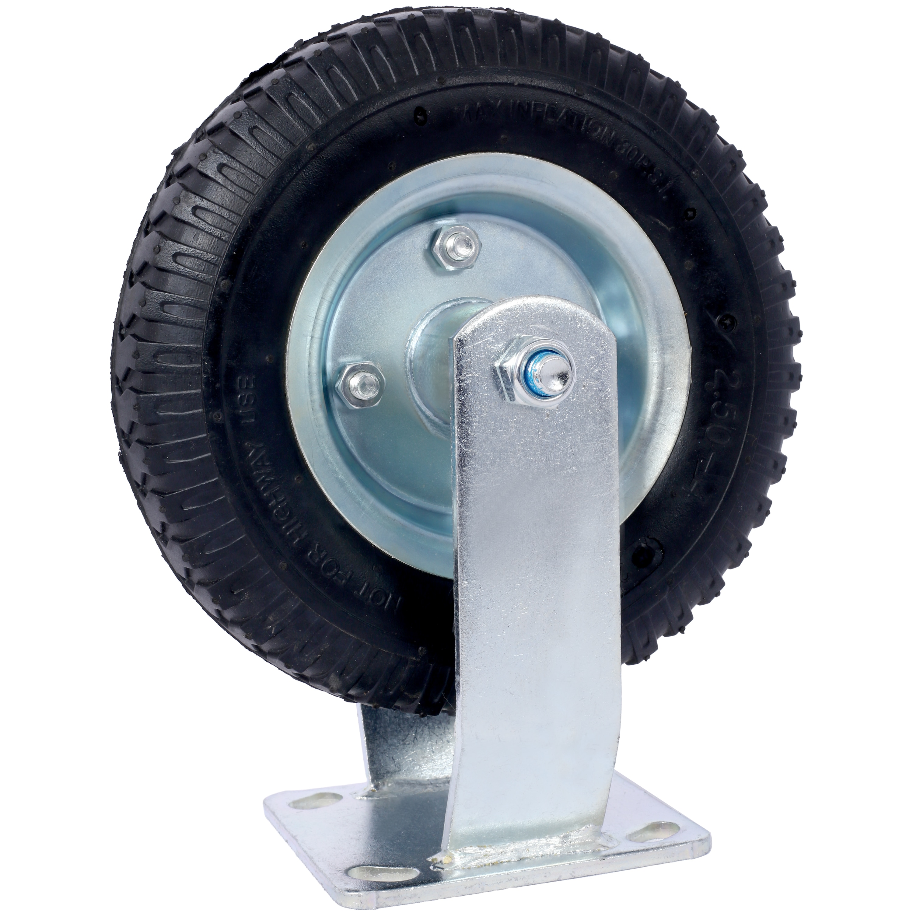 Kahomvis 2PCS 8IN CASTER 8-in Rubber Caster in the Casters department ...