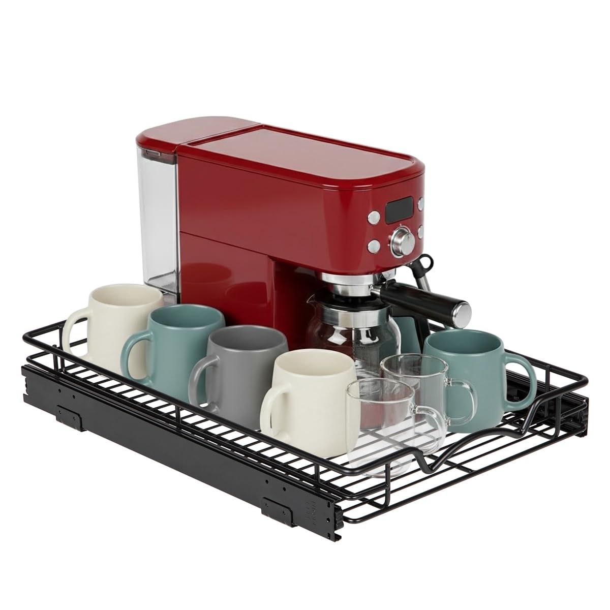 HoldN’ Storage Pull-Out Cabinet Organizer 14-in W x 21-in D Basket ...