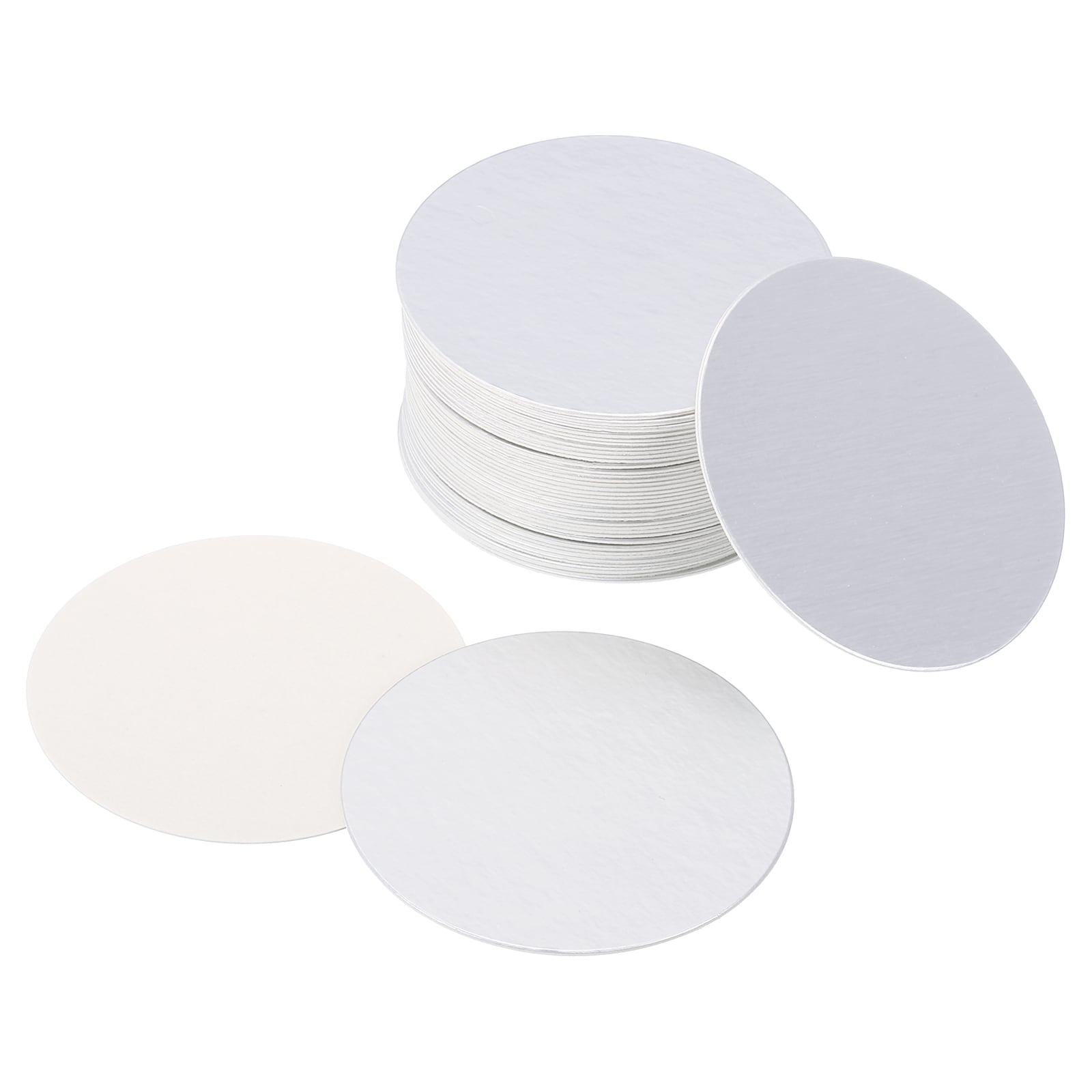 PATIKIL 44mm/1.73 Inch Aluminum Foil Cap Liner 150pcs Resistant Tamper ...