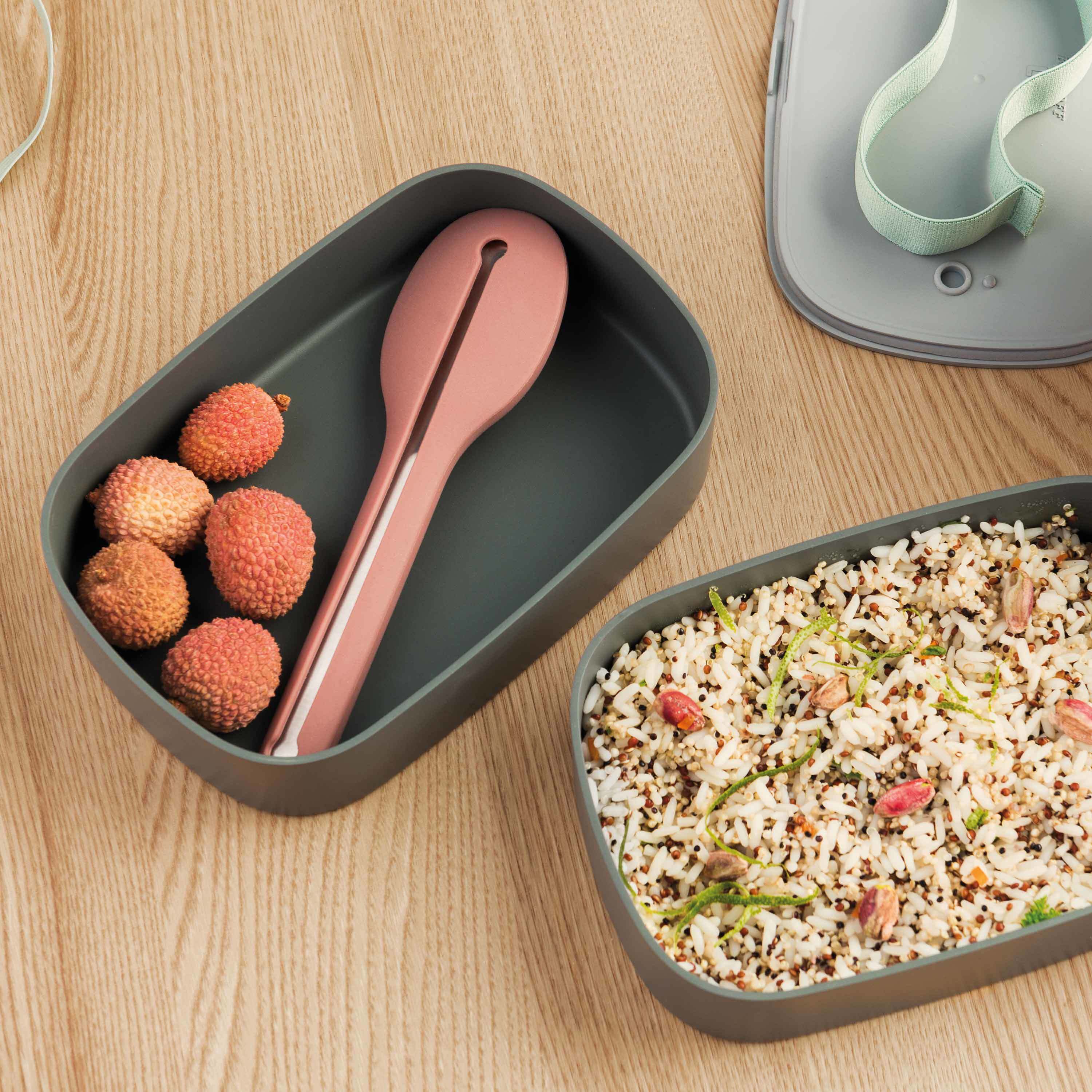 BergHOFF Leo 3.5-quart Bpa-free Reusable Bento Box Set with Lid in the ...