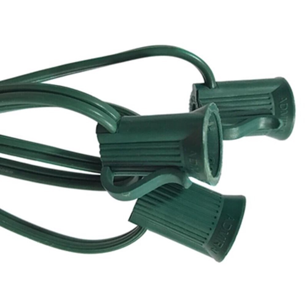 Holiday Bright Lights LED C7 Multicolored String Socket Light Cord on ...