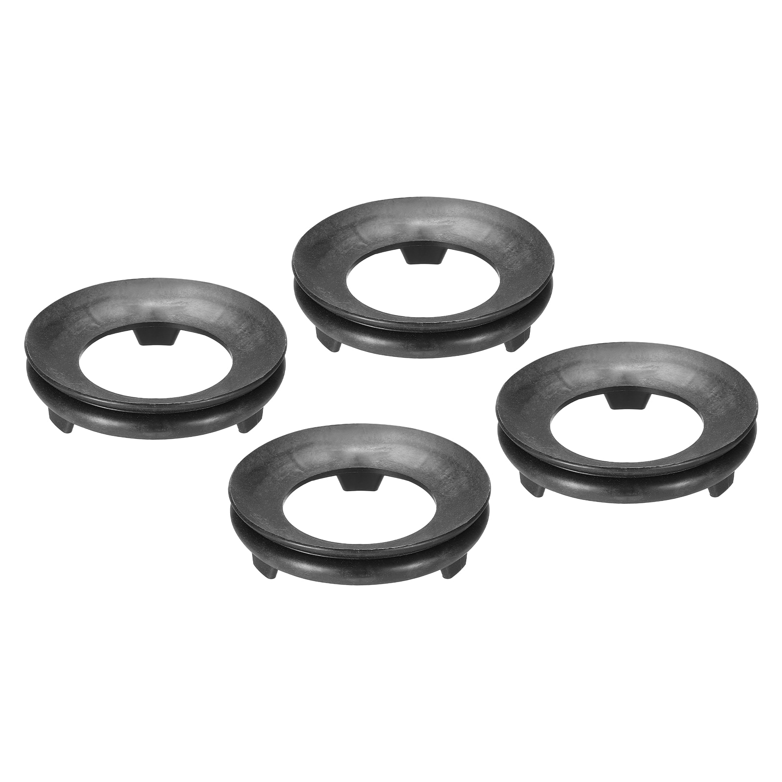 Unique Bargains Ball Stand Holders Displays Base Diameter 12cm Black ...