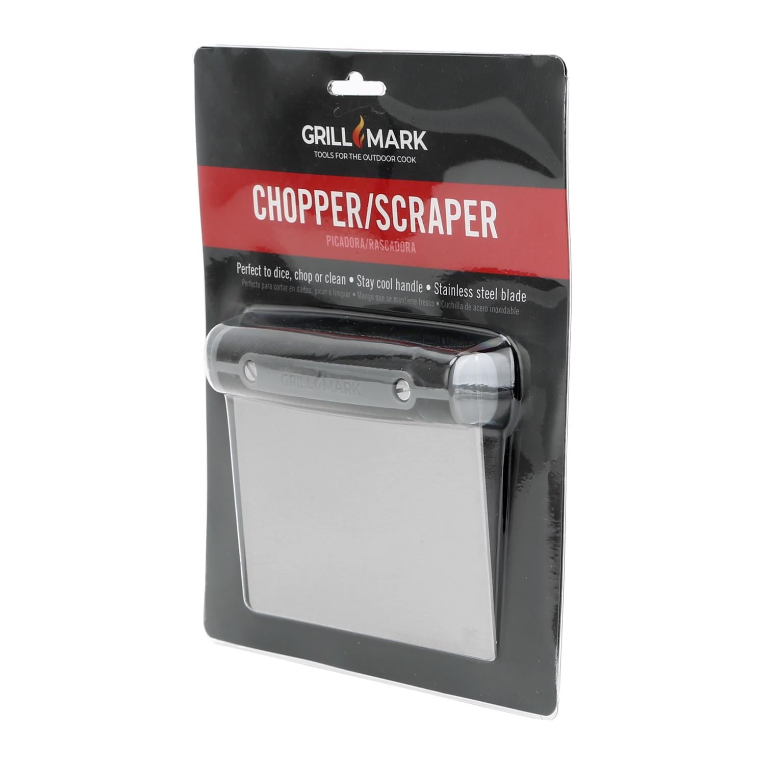 Grill Mark Griddle Scraper Stainless Steel Chopper in the Grill ...