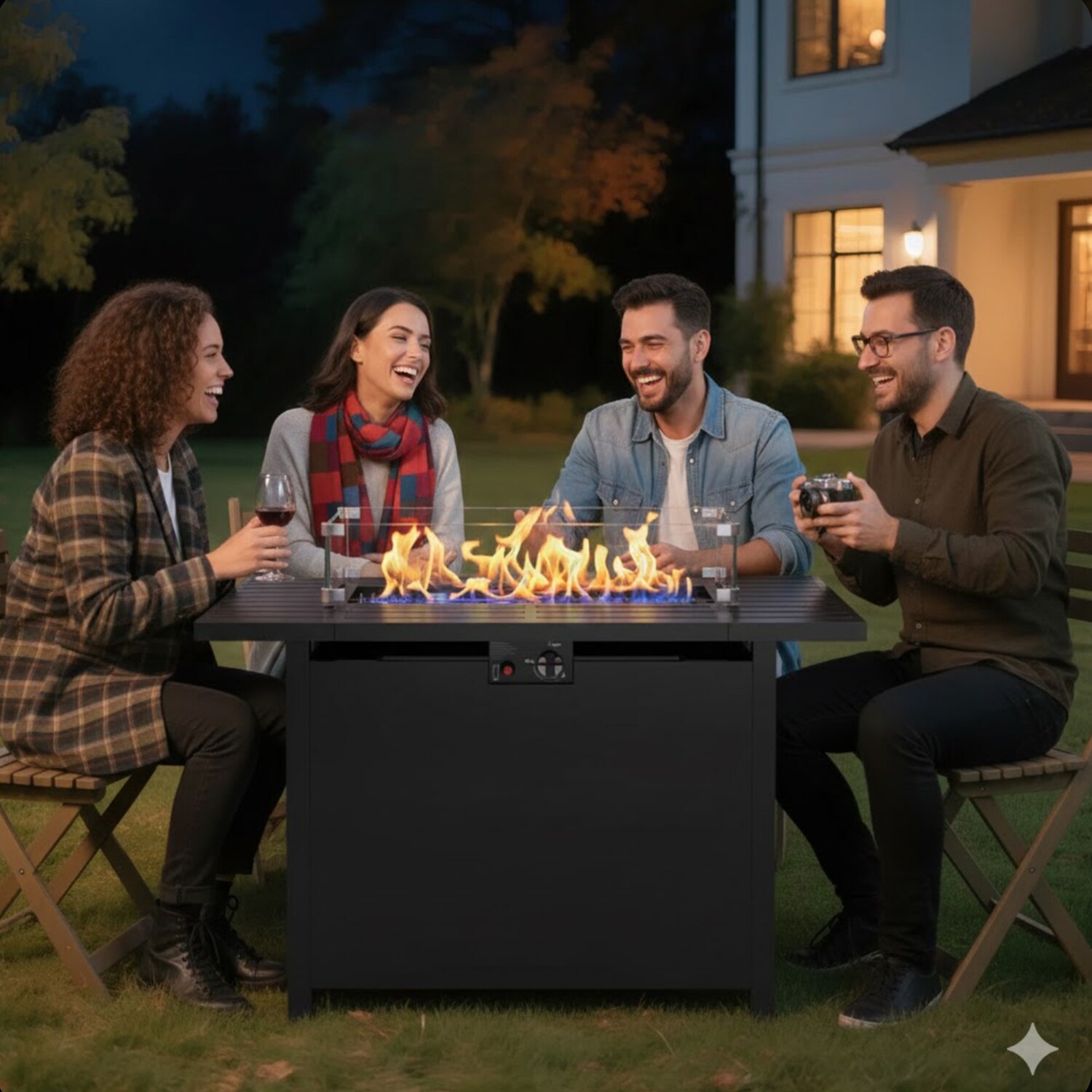 50000 BTU Propane Gas Fire Pit Gas Fire Pits at Lowes.com