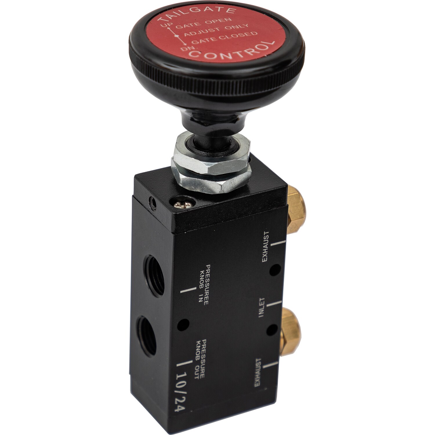 Buyers Products 4-way 3-position Manual Air Valve with Five 1/4-in Npt ...