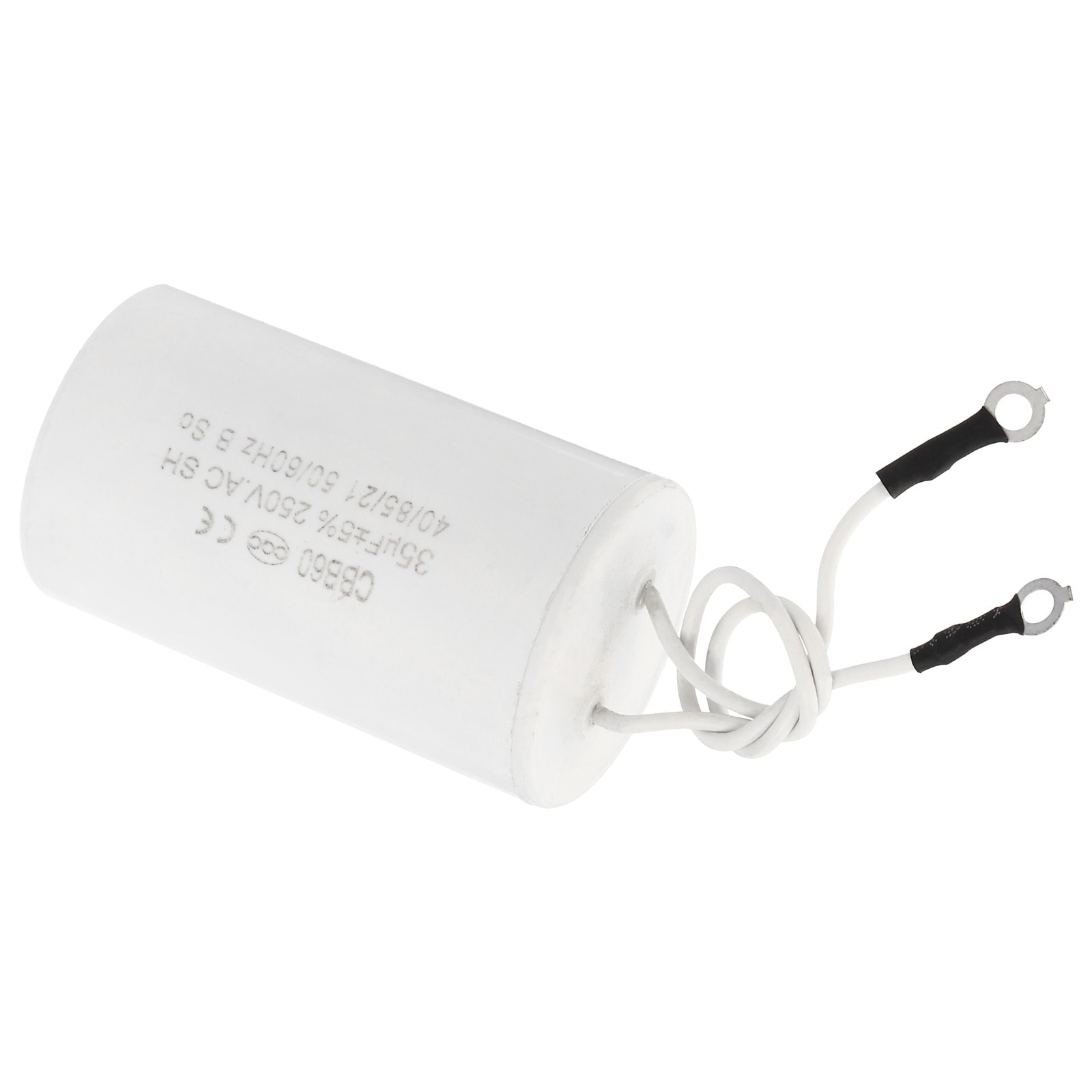 PATIKIL CBB60 35uF Running Capacitor 1pc AC 250V 2 Wires 50/60Hz ...