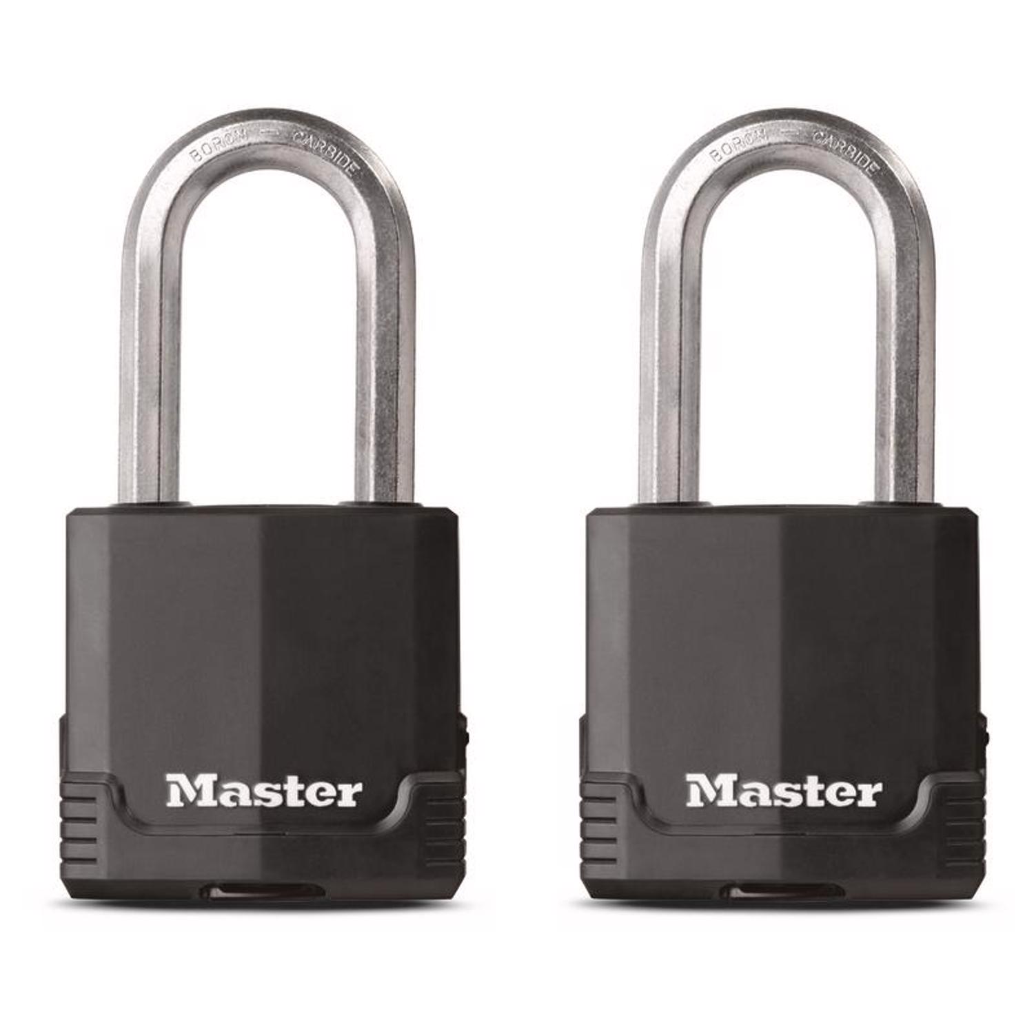 Master Lock Magnum 2 in. H X 1-5/16 in. W X 2 in. L Steel Ball Bearing ...