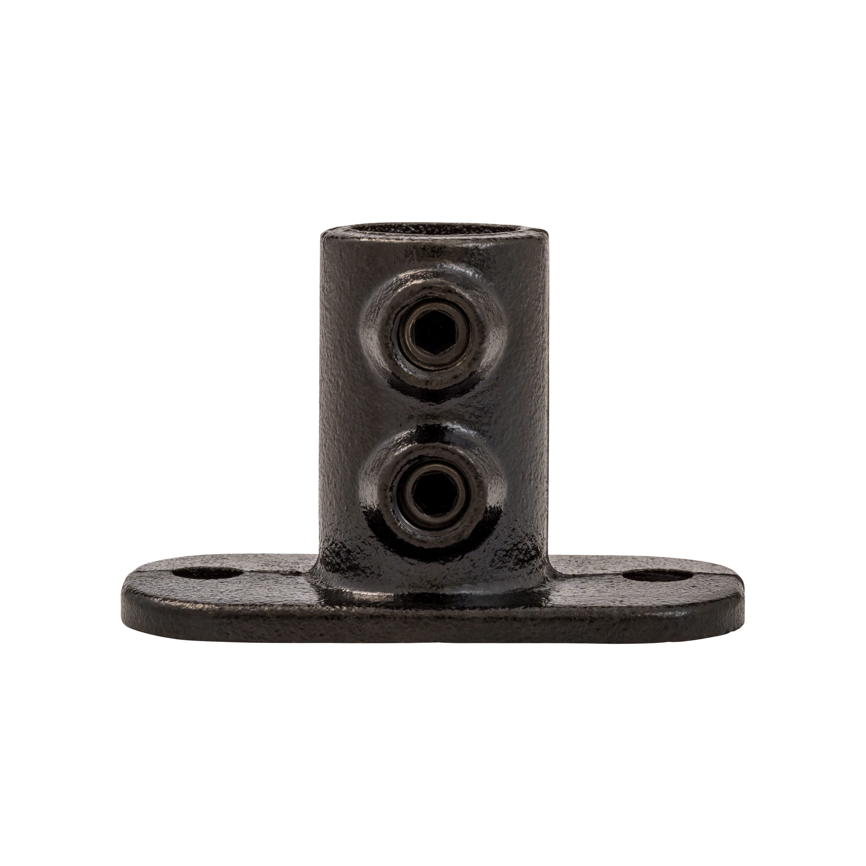 SteelTek 3/4-in Structural Black Standard Rail Flange in the Structural ...
