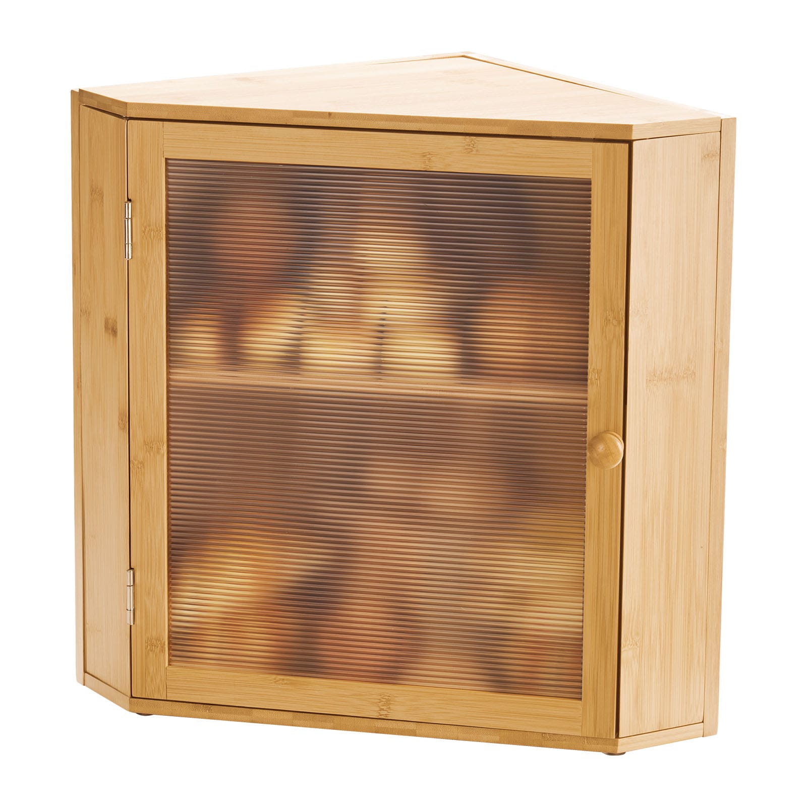VEVOR Corner Bread Box for Kitchen Counter Double Layer Large Capacity ...