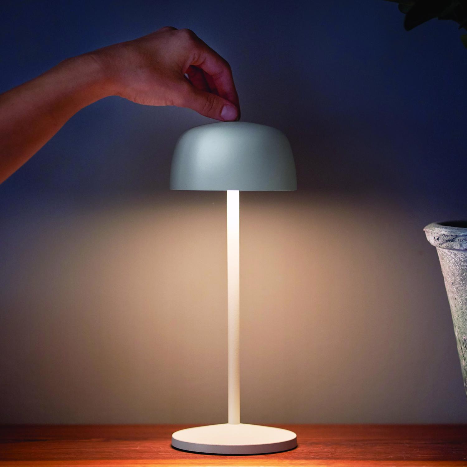 Lowe's REMOVE - Zafferano Theta 118 in Matte Black Cordless Desk Lamp ...