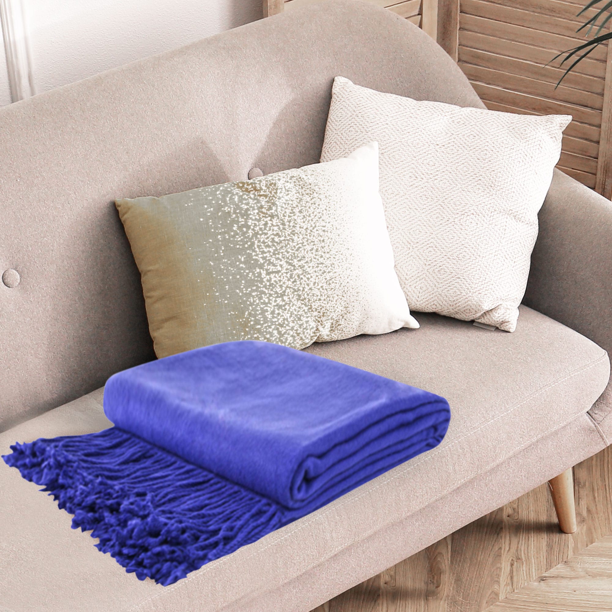 Unique Bargains 80/20 Viscose from Bamboo and Cotton Blanket Cotton ...