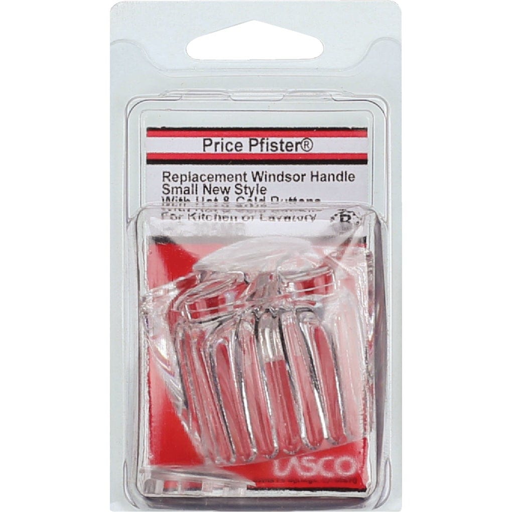 LASCO HC-305MB Clear Plastic Windsor Handle with Hot and Cold Buttons ...