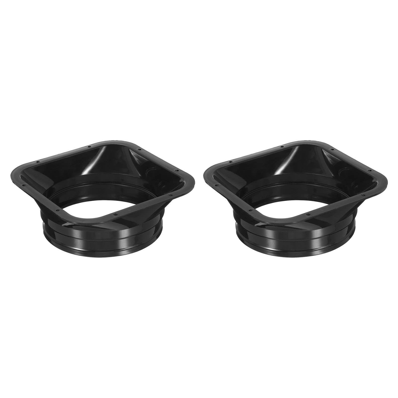 PATIKIL 6.2 Inch Duct Connector Flange 2pcs PP Dryer Vent Wall Plate ...