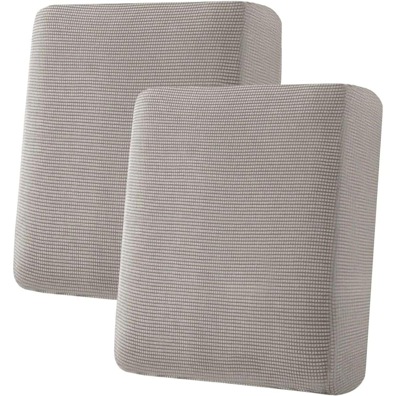 H.Versailtex Super Stretch Individual Seat Cushion Covers Taupe 85 ...