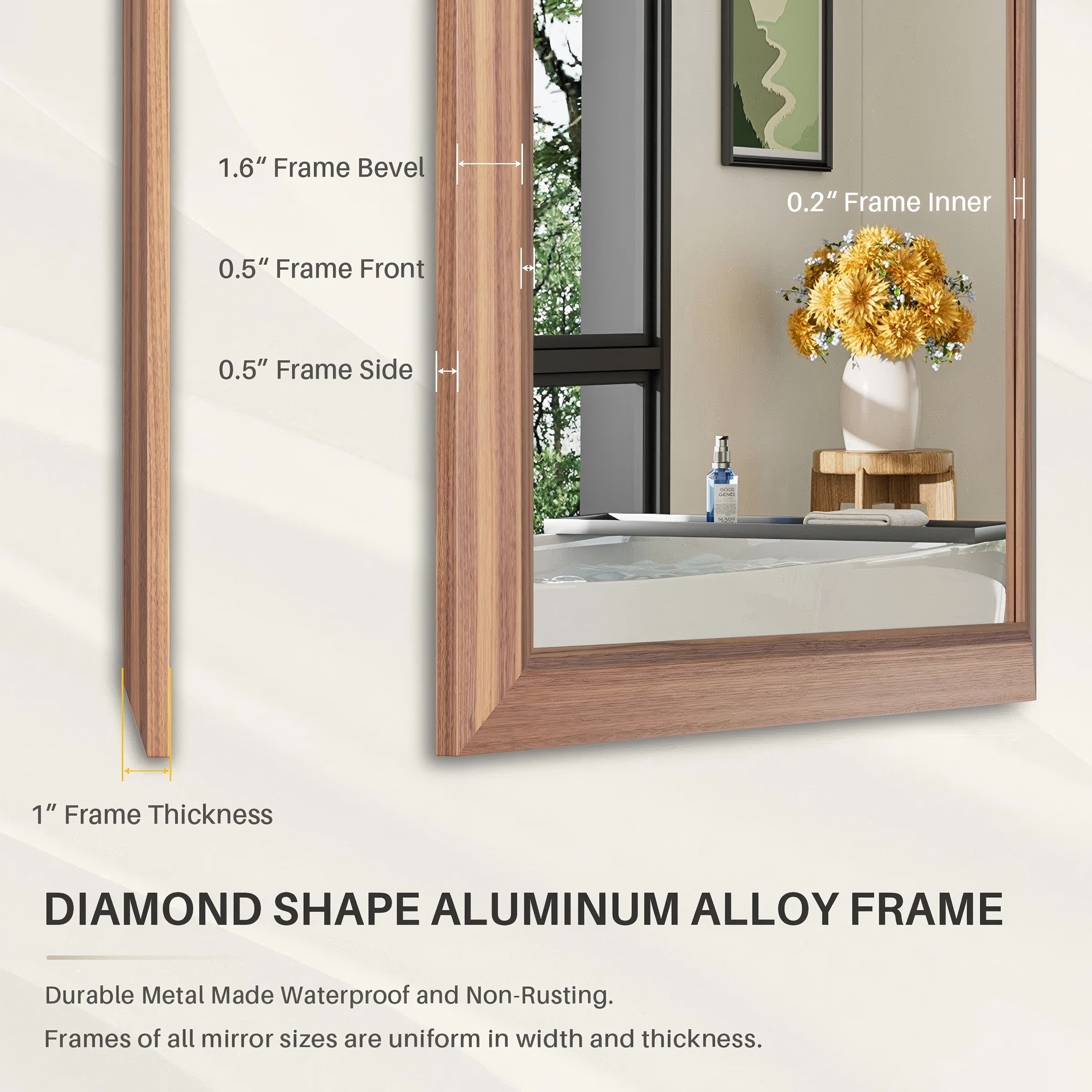 Blisstyle Tempered Glass Horizontally and Vertically 30-in x 36-in ...