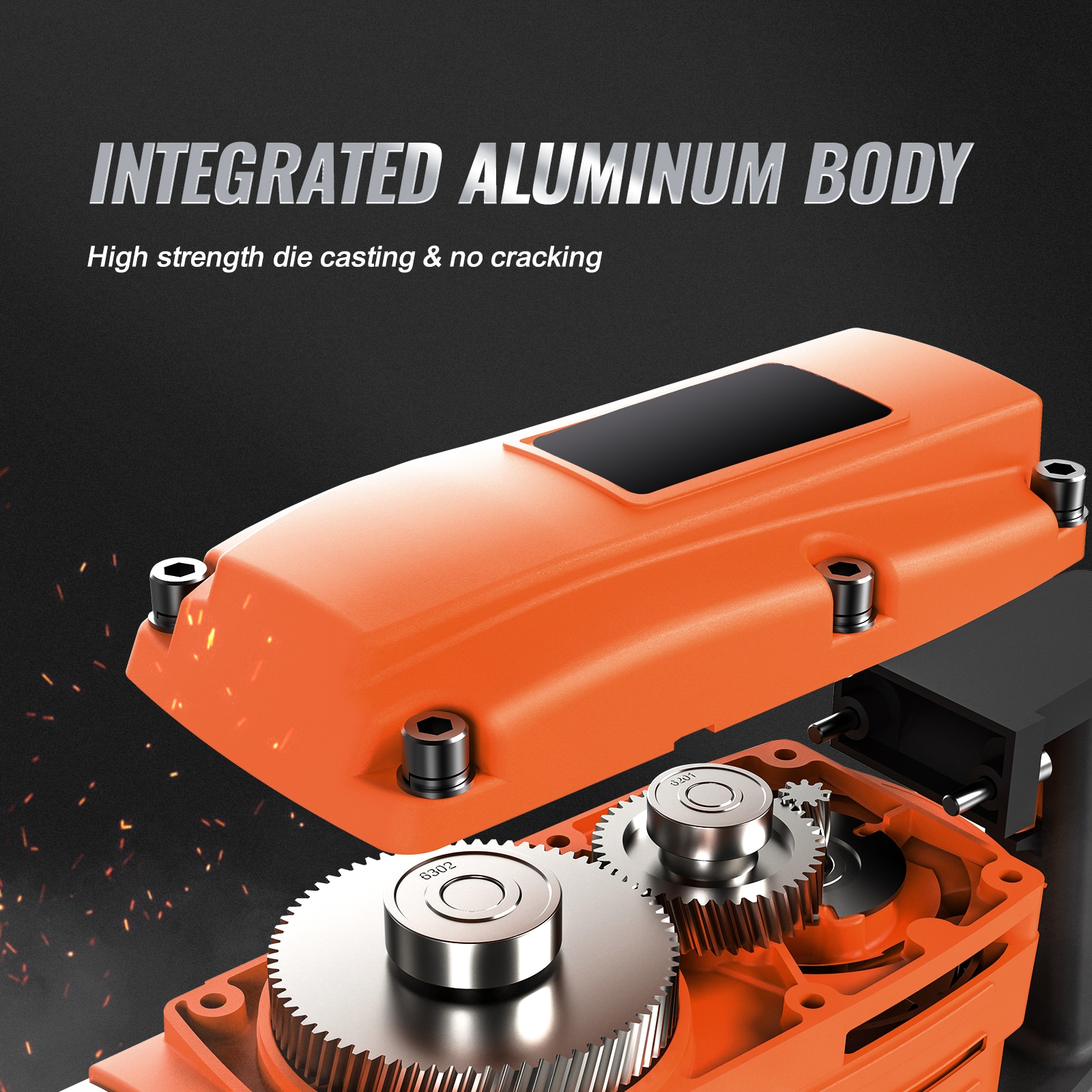 SVOPES 2200 W 4 Chisel Bit 1400 BPM 110 -Volt Corded Demolition Hammer ...