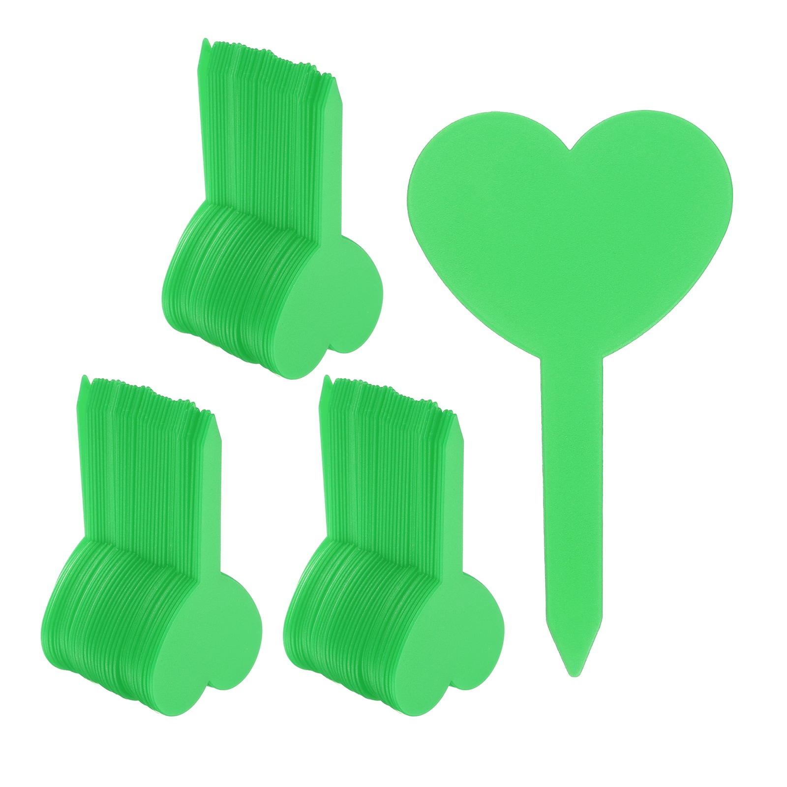 Harfington 200pcs Plastic Plant Labels 3.26 x 1.97 Inch Reusable ...