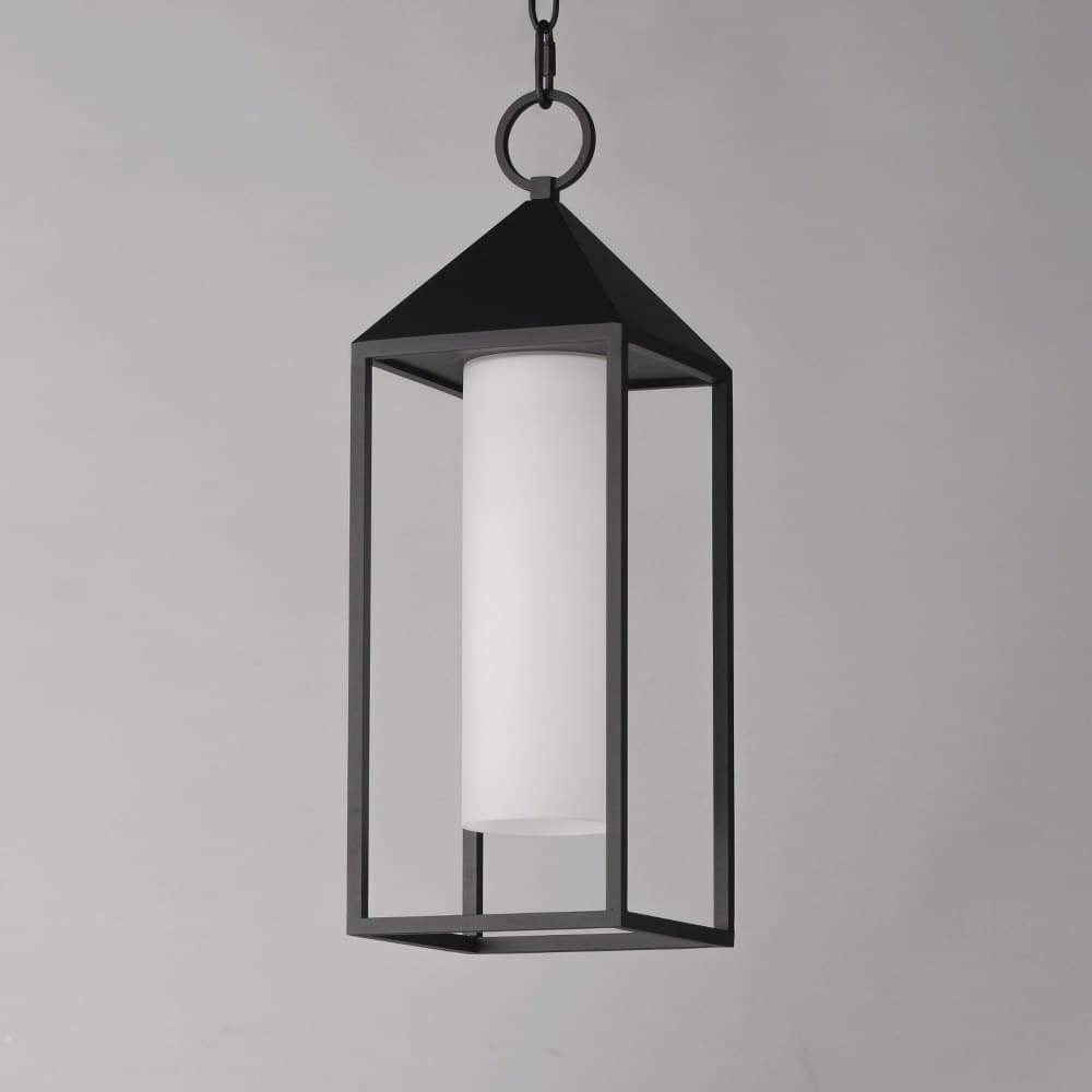 Maxim Lighting Aldous 1 - Light Black Contemporary Incandescent ...