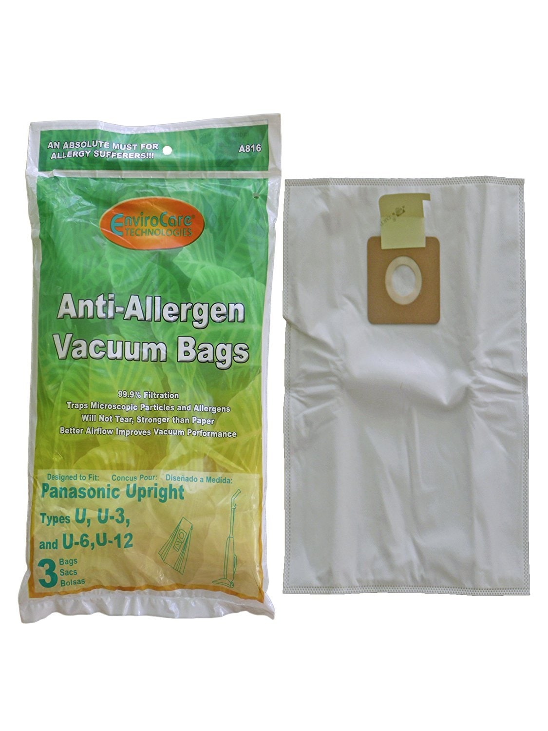 STEEL CITY Vacuum Bags for Vacuum Part #A816 21 Pack in the Vacuum Bags ...