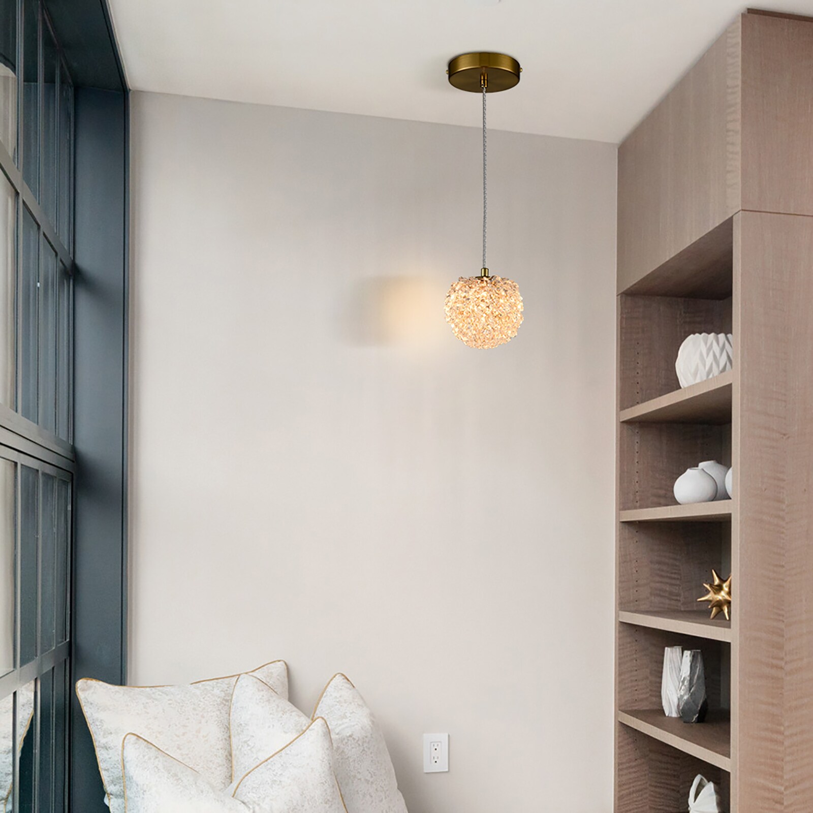 Claxy Globe 1 -Light Brass Modern/contemporary Clear glass Globe Mini ...