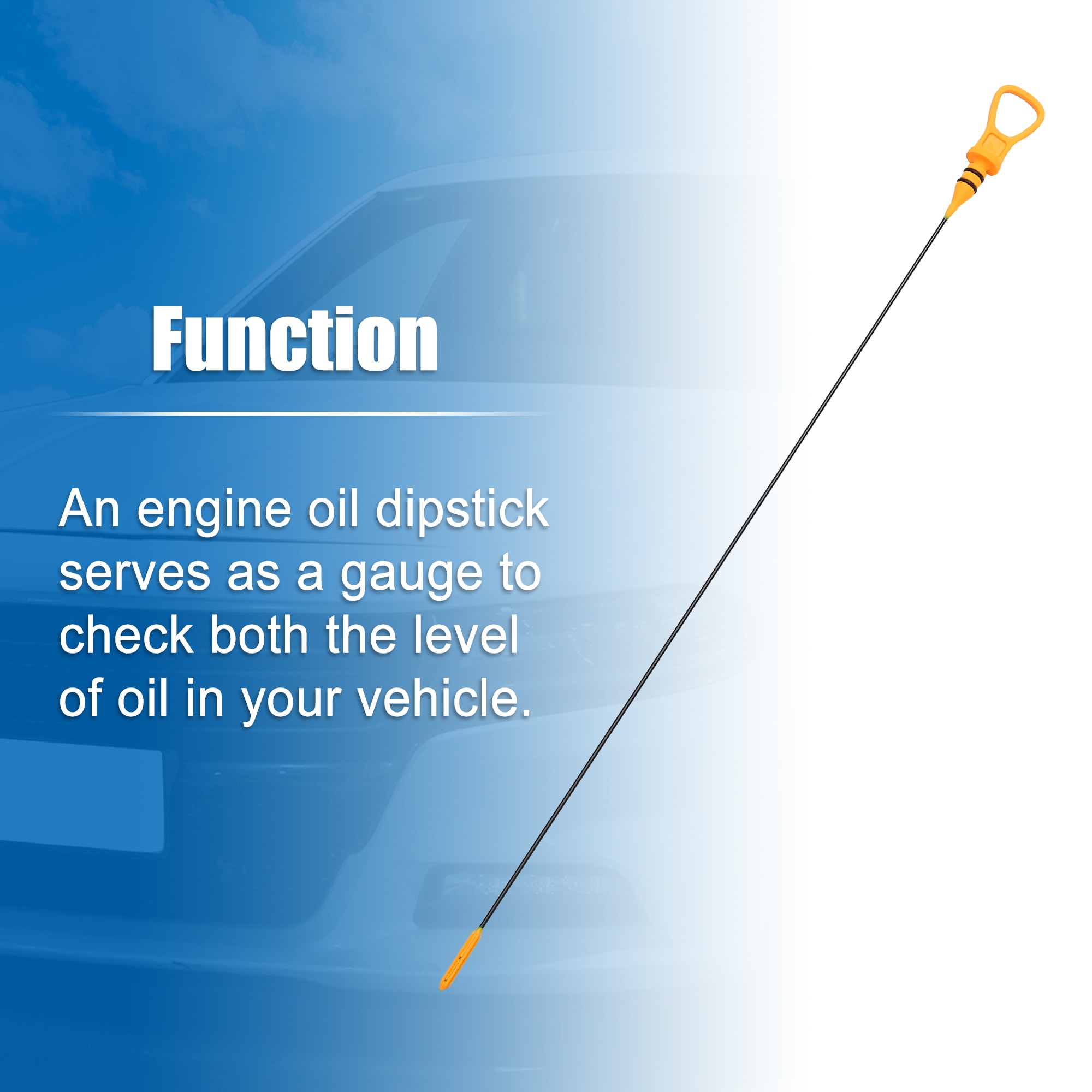 Unique Bargains 1pc Engine Oil Oil Level Indicator Engine Oil Fluid ...