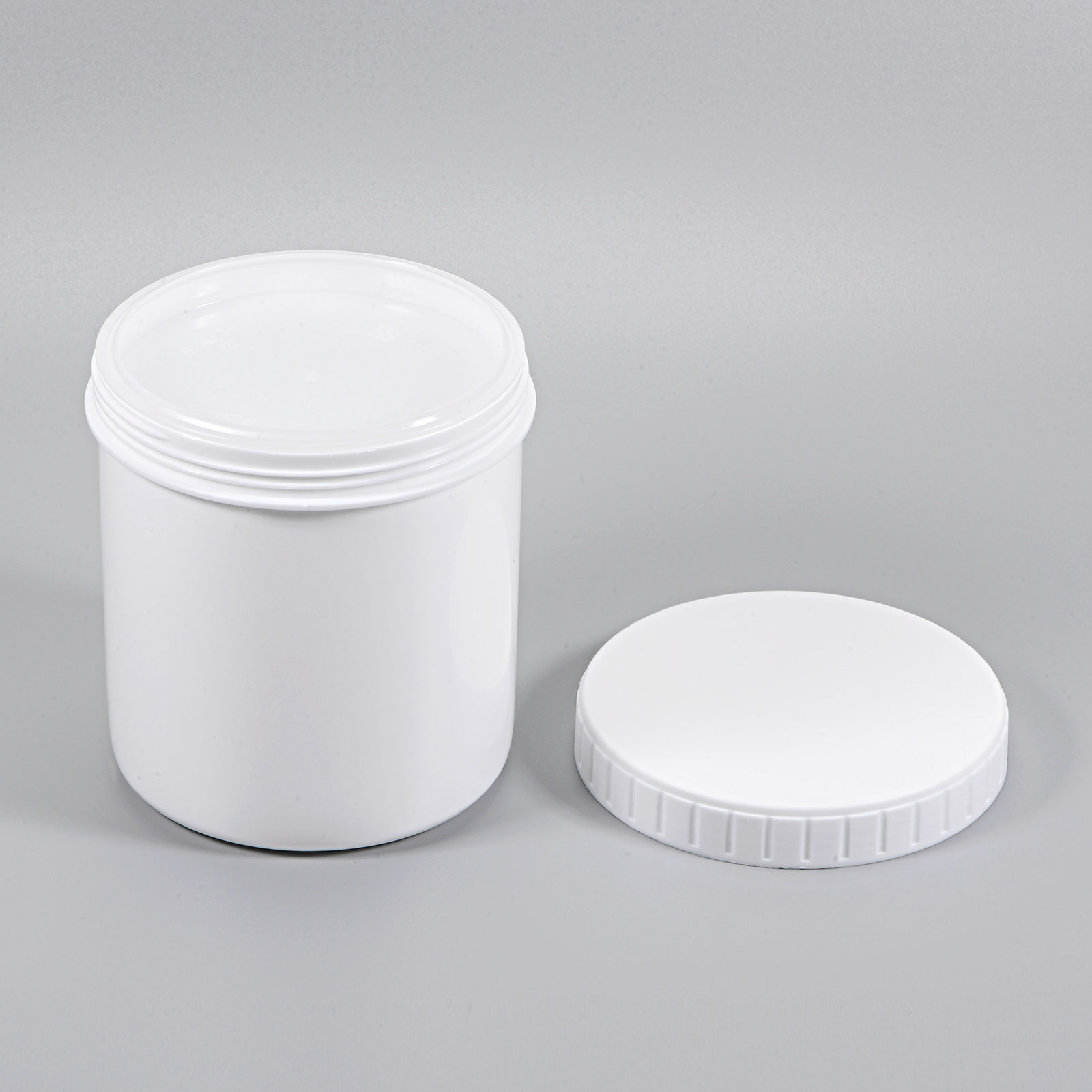 Unique Bargains Empty Plastic Paint Pail 0.16 -Gallon/600mL Seal ...