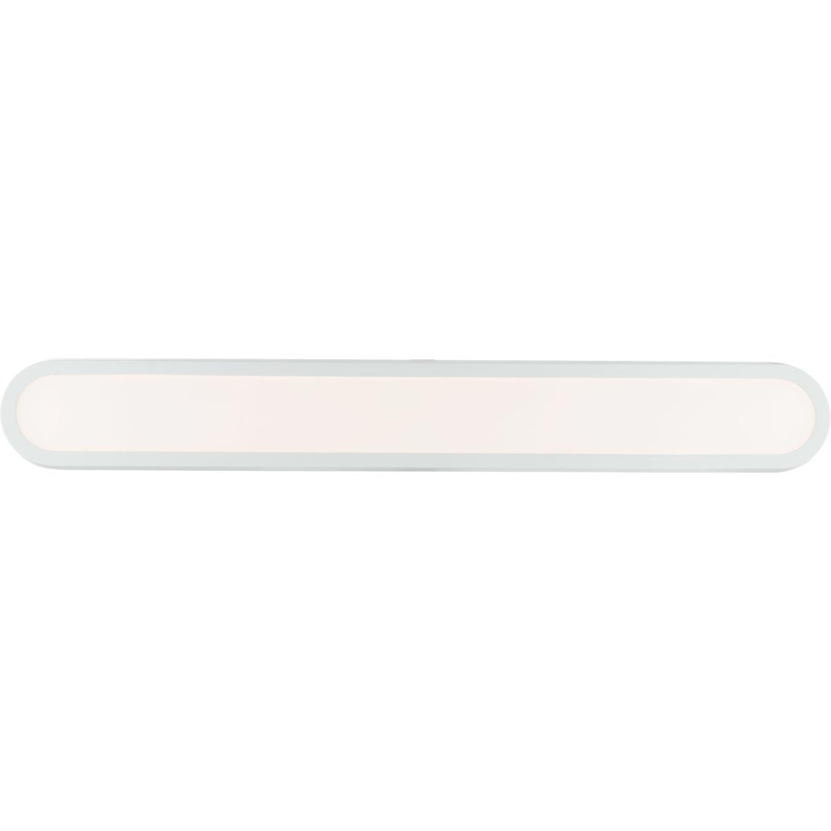 Modern Forms WS-93037-WT Argo LED 37 inch White Bath Vanity and Wall ...