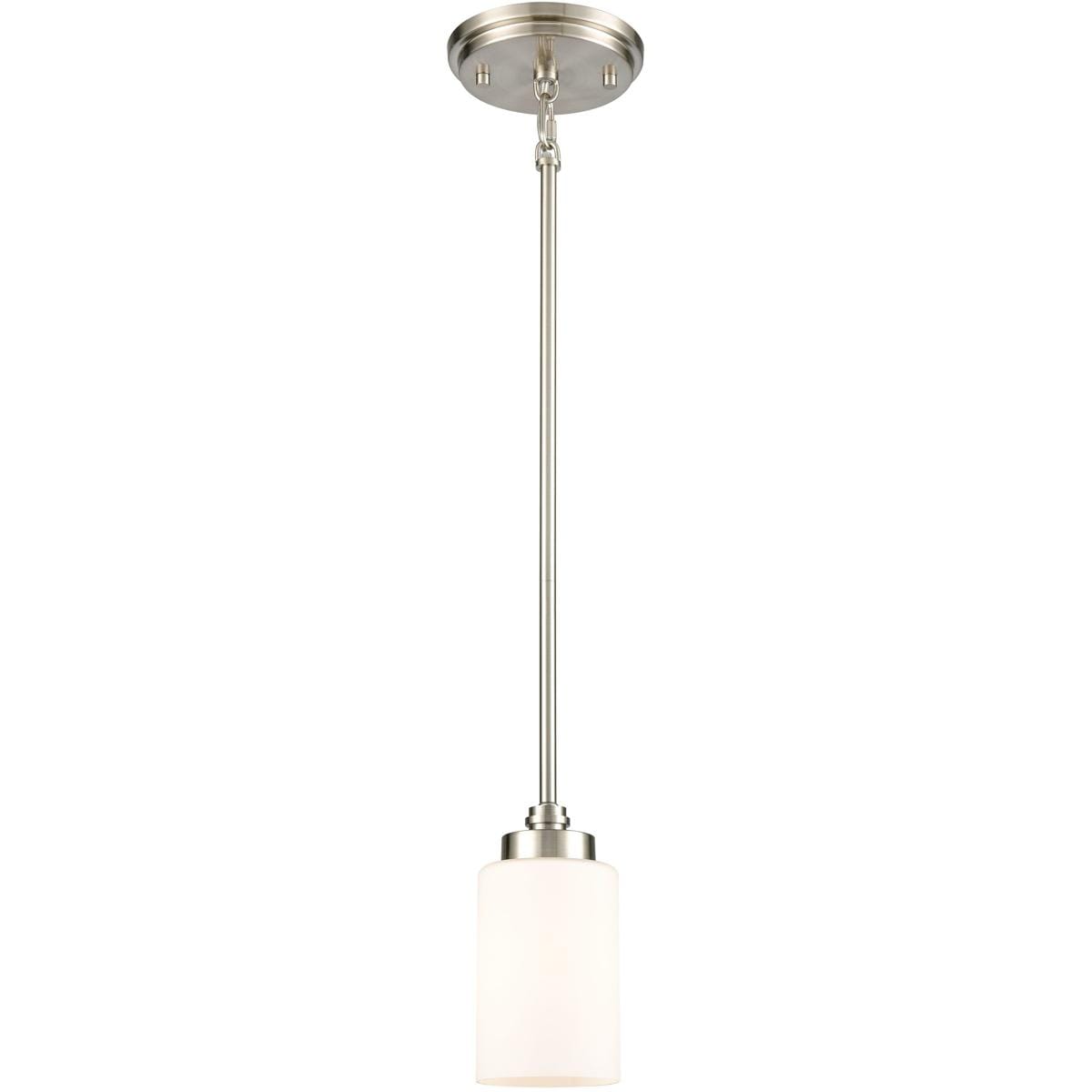 Atlas Lighting and Home CL11574-NK Dawson 1 Light 4 inch Satin Nickel ...