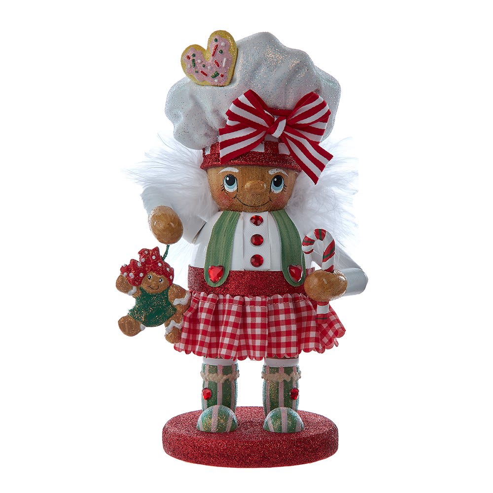 Kurt S. Adler 10-Inch Hollywood Nutcrackers Gingerbread Baker Girl ...