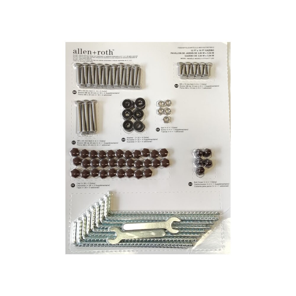 Artistic Weavers Hardware Pack for item 510327 at Lowes.com