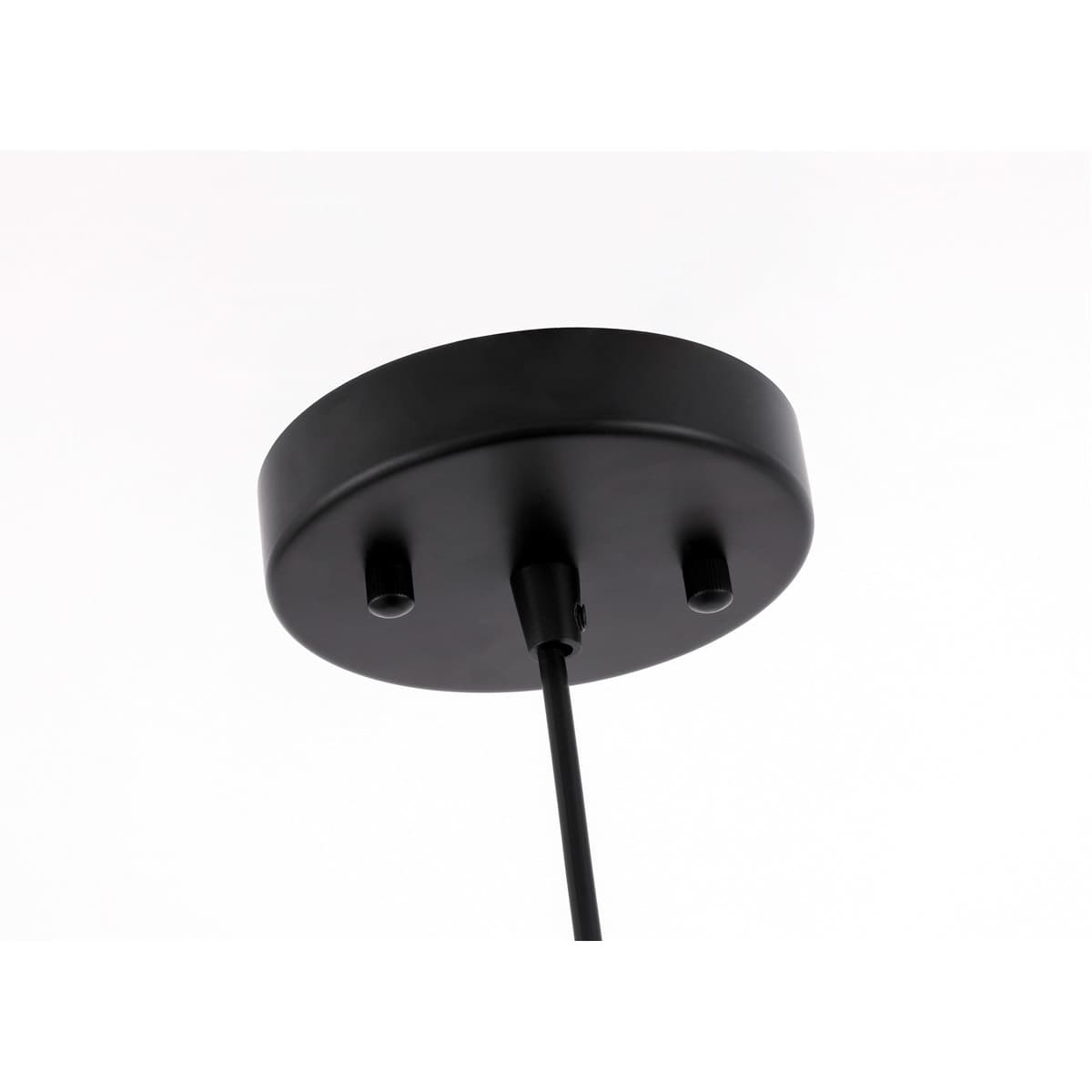 Elegant Lighting Living District LD7505BK Flaneur 1 Light 106 inch ...
