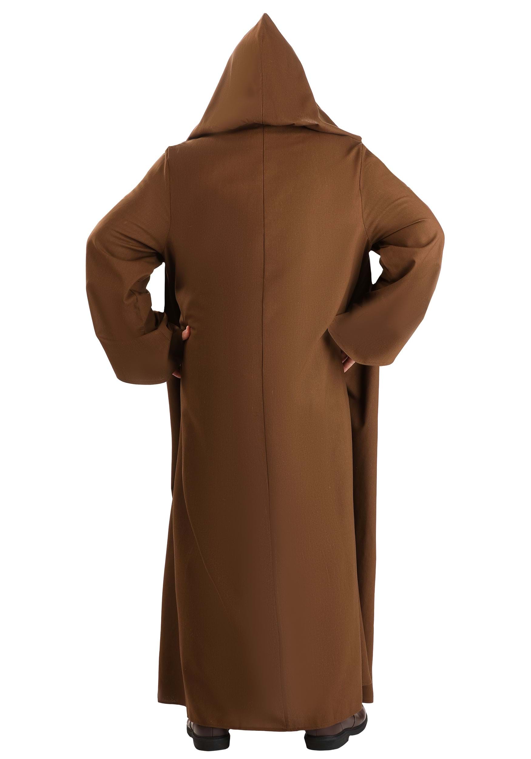 Jazwares Adult Plus Size Star Wars Premium Jedi Costume Star Wars ...