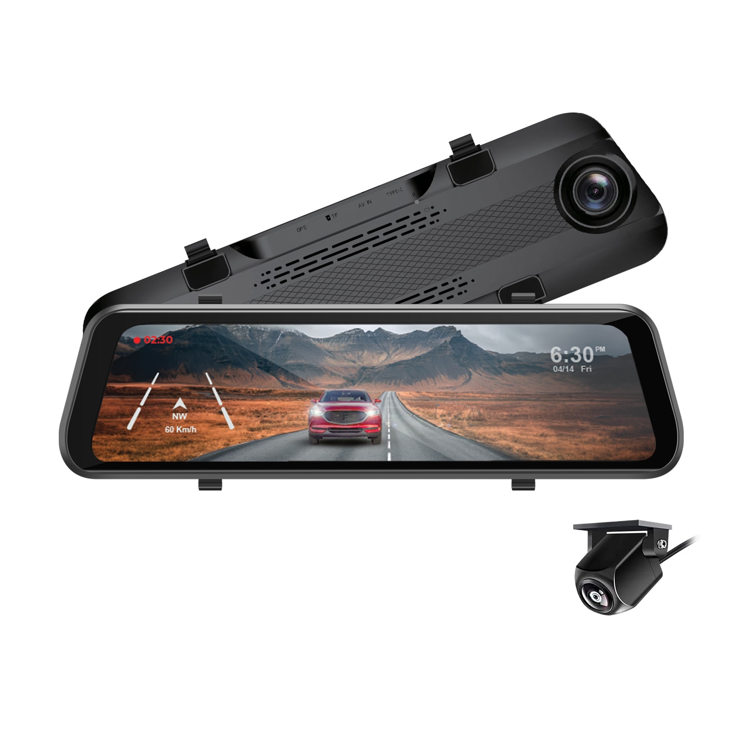gekogear Oribit D100 Dash Cam in the Dash Cams department at Lowes.com