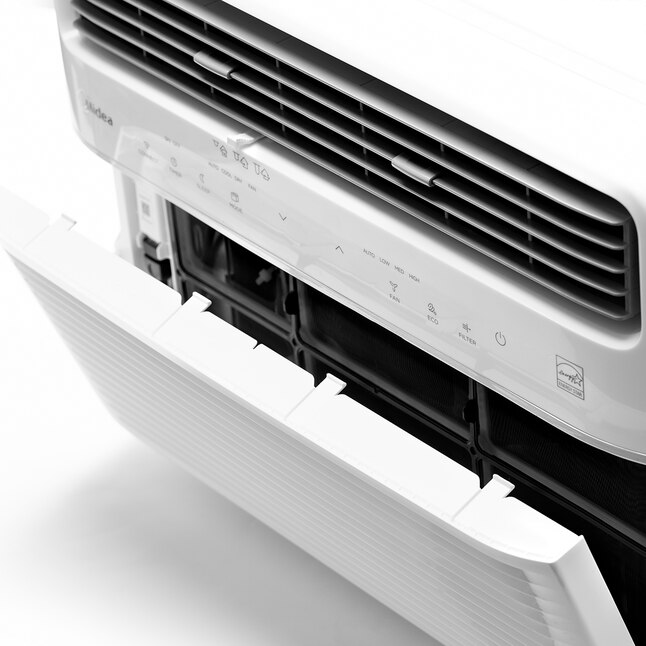 Midea 350-sq ft Window Air Conditioner (115-Volt; 8000-BTU) ENERGY STAR ... Midea 350-sq ft Window Air Conditioner (115-Volt; 8000-BTU) ENERGY STAR ...