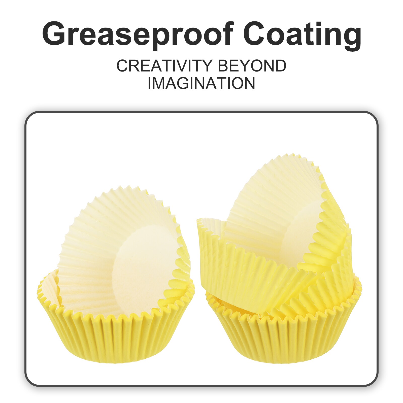 Unique Bargains 300pcs Cupcake Liners Muffins Paper Baking Cups ...