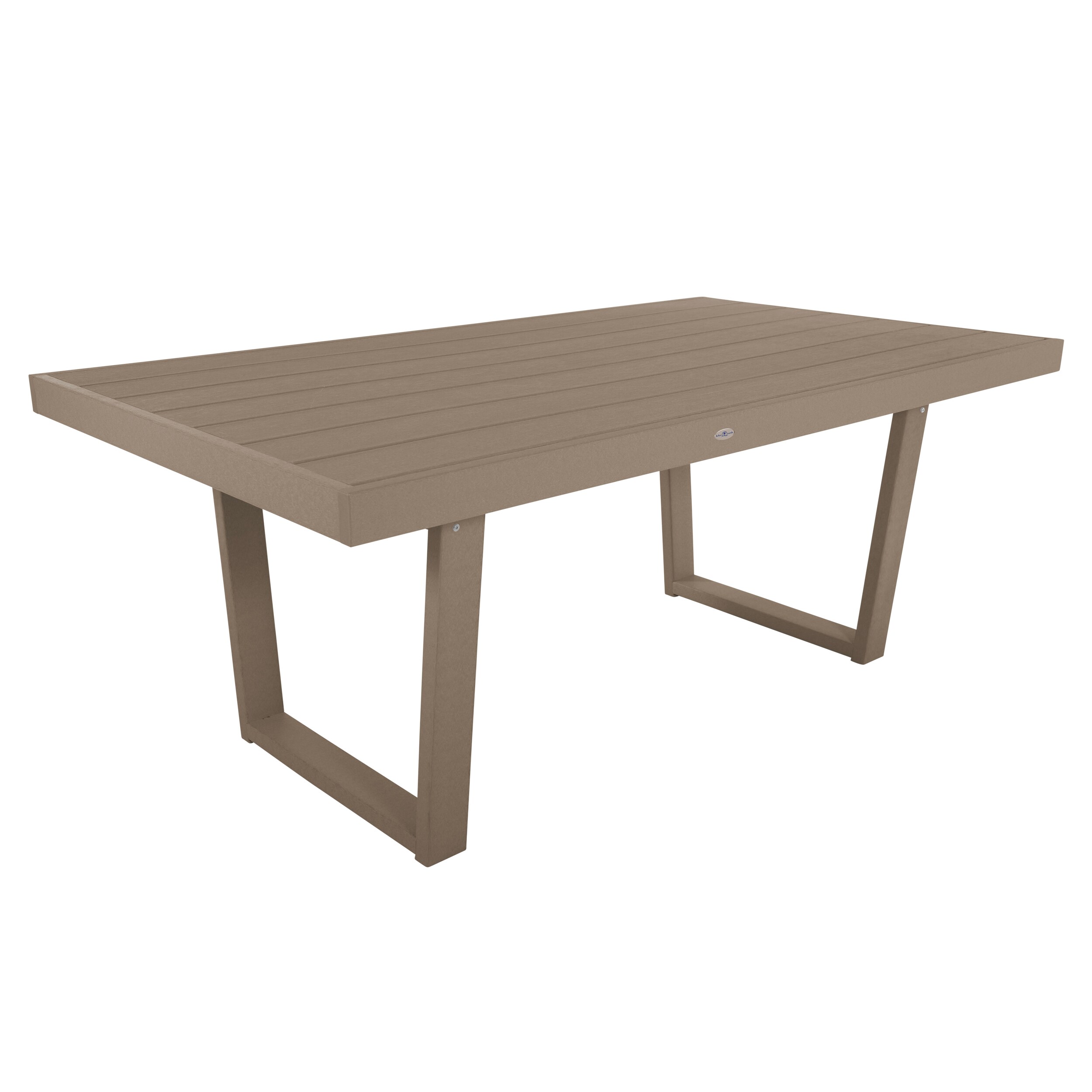 highwood Haven Rectangle Outdoor Dining Table 42.25-in W x 75-in L in ...