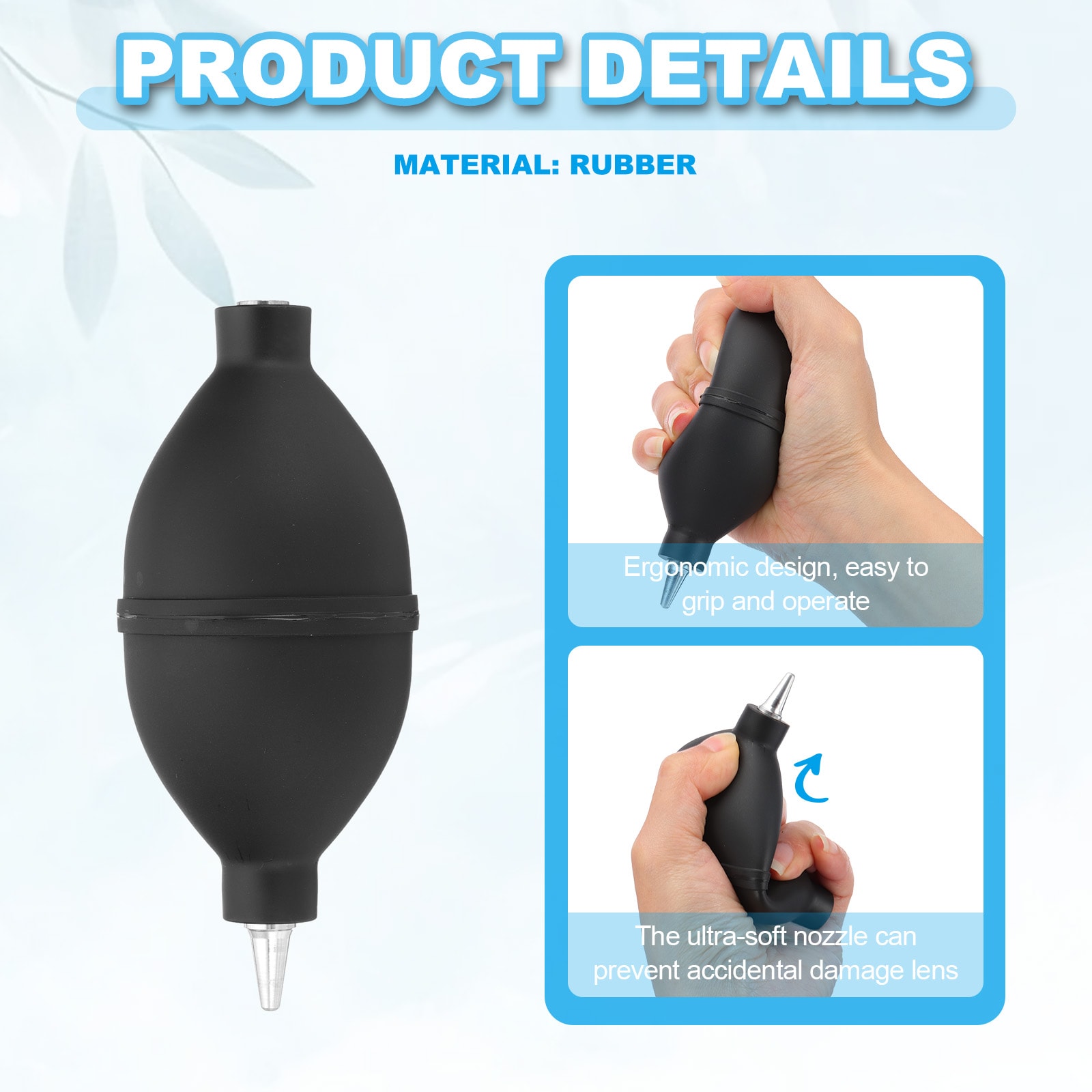 PATIKIL Soft Tip Air Blower Dust Blaster Bulb Air Pump Dust Blower ...