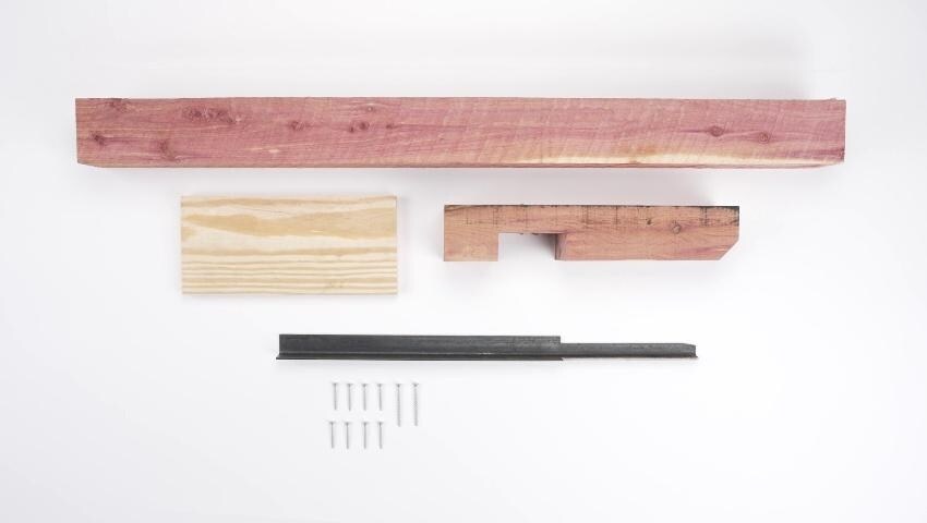 Architectural Mailboxes Cedar Drive-in metal stake Brown Wood Flat ...