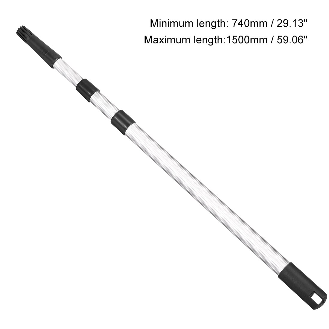 Unique Bargains Extension Pole 3 Section 29-inch To 59-inch Aluminum ...