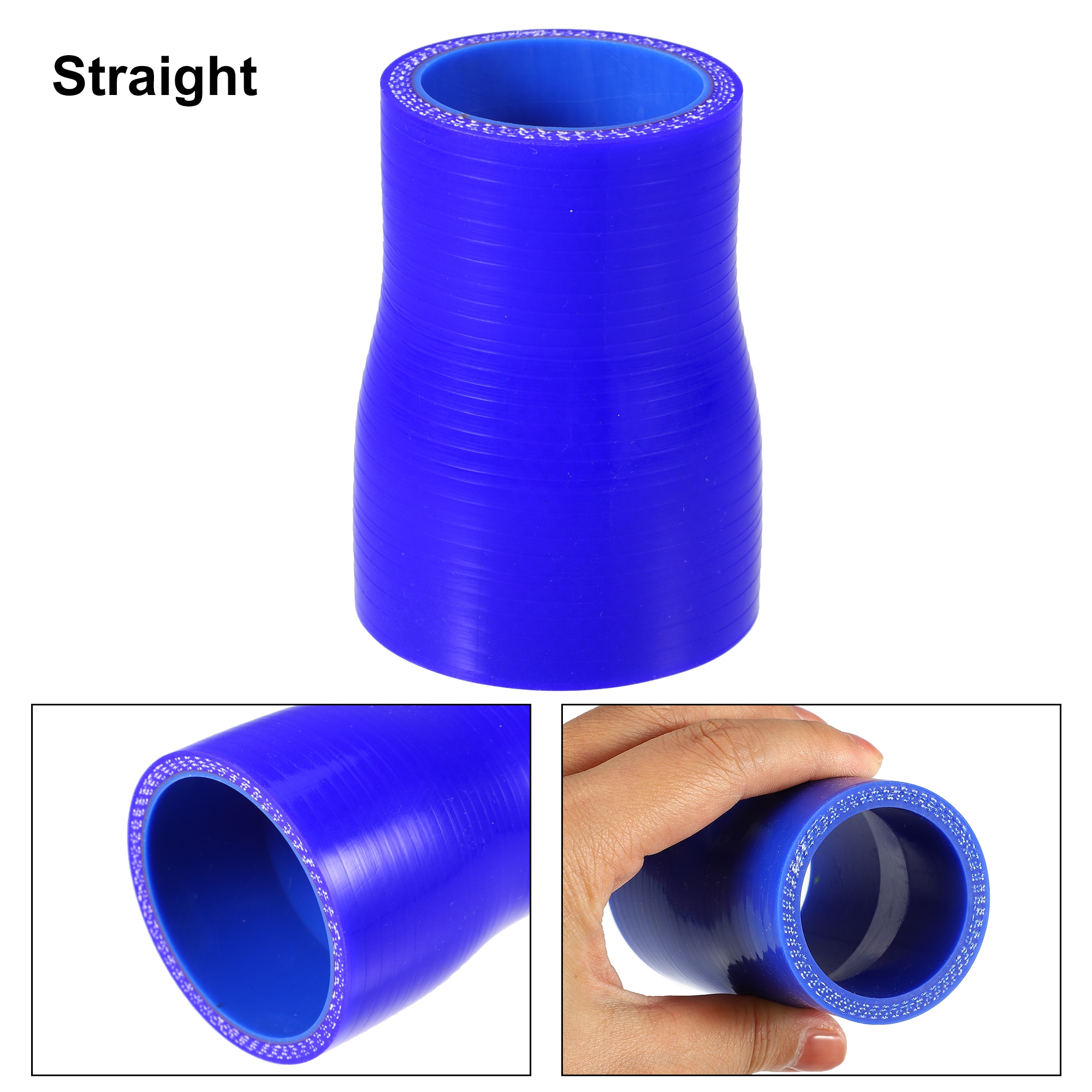 Unique Bargains 38-48mm 1.5 Inch -1.9 Inch ID Straight Silicone Reducer ...