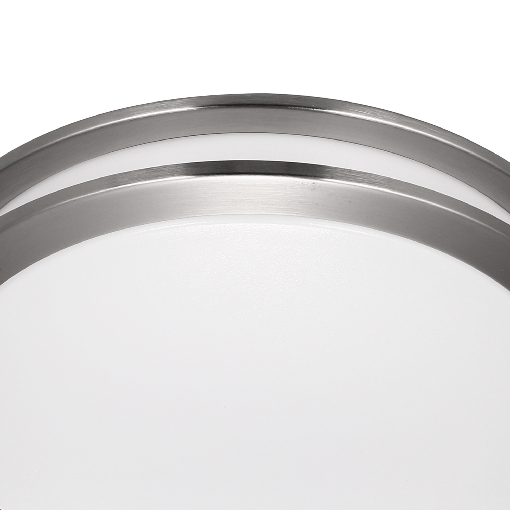 YANSUN 1-Light 24-in Black LED Flush Mount Light L-DZ121 at Lowes.com