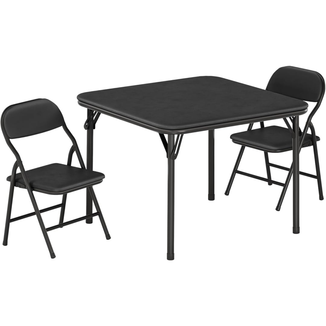 Garvee Folding Kids Table and Chair Set Children Activity Table and ...