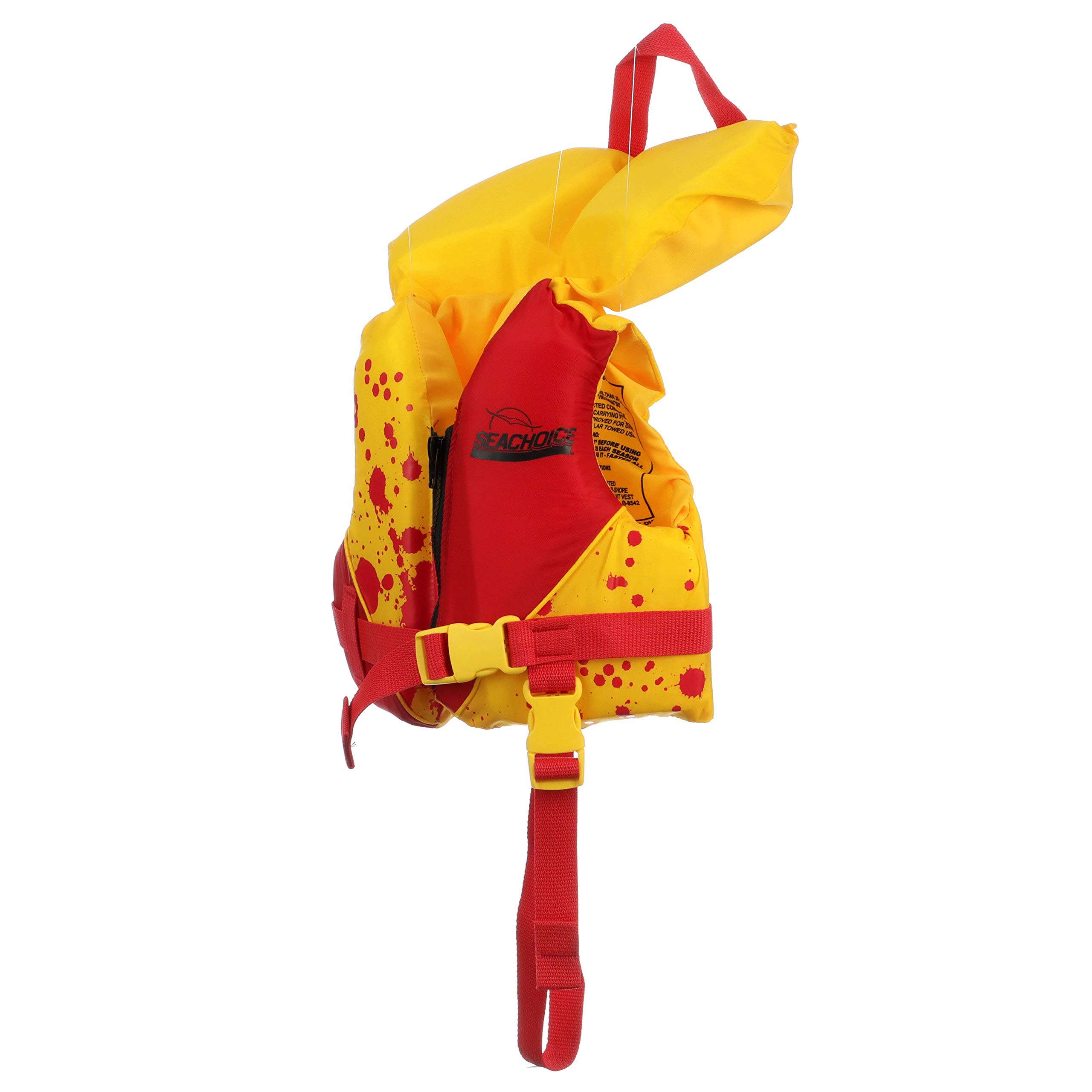 Seachoice Infant Type II Adjustable Life Vest with Grab Handle Bright ...
