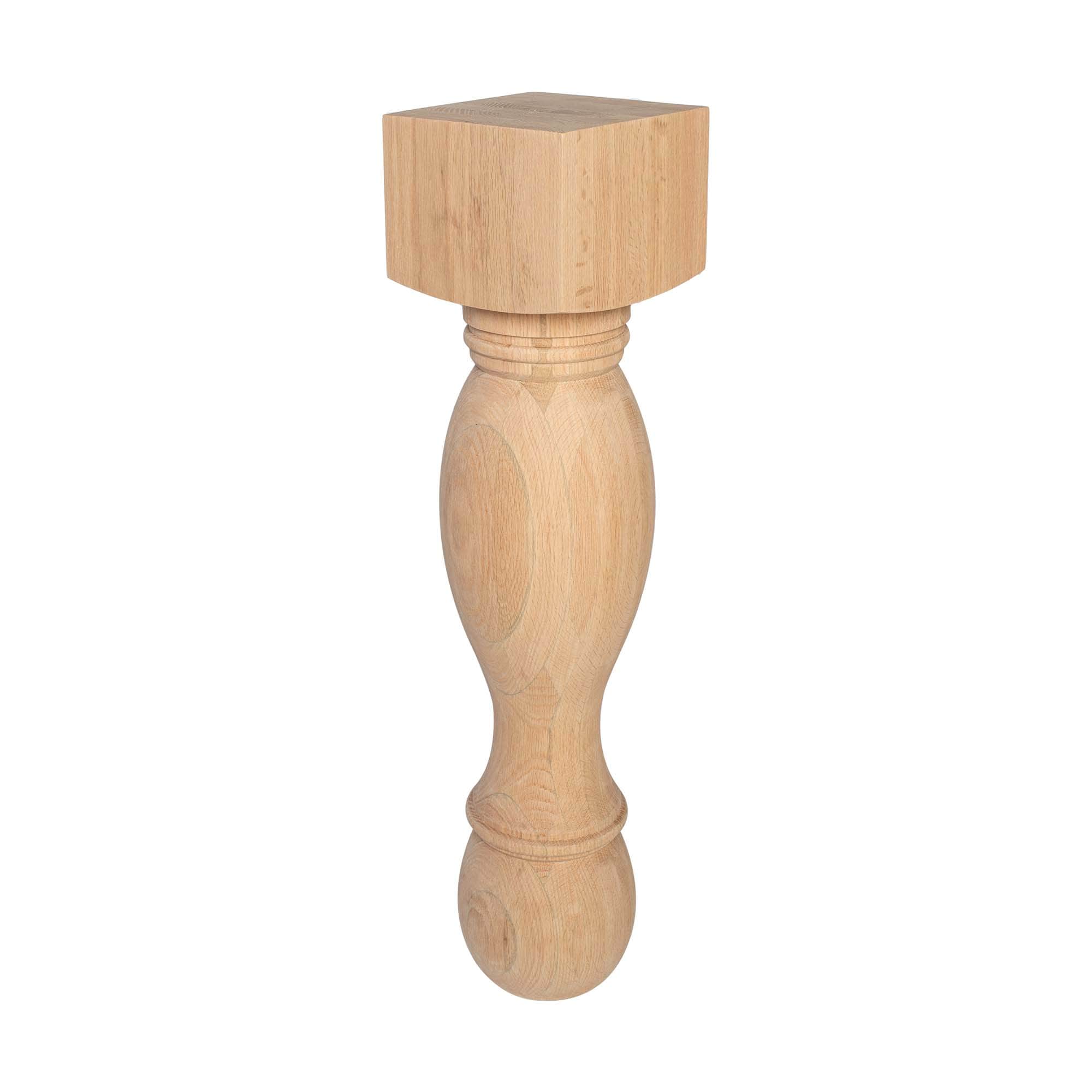 Architectural Products by Outwater 8 in x 34.5 in Traditional Oak Table Leg in the Table Legs department at Lowes