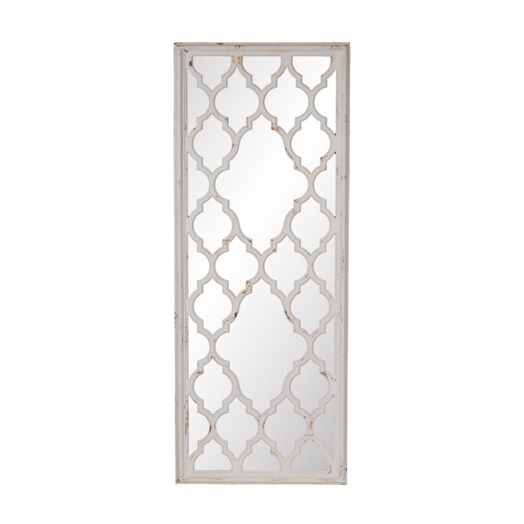 Misopily 24 x 60 Distressed White Floor Mirror Full Body Mirror Tall ...