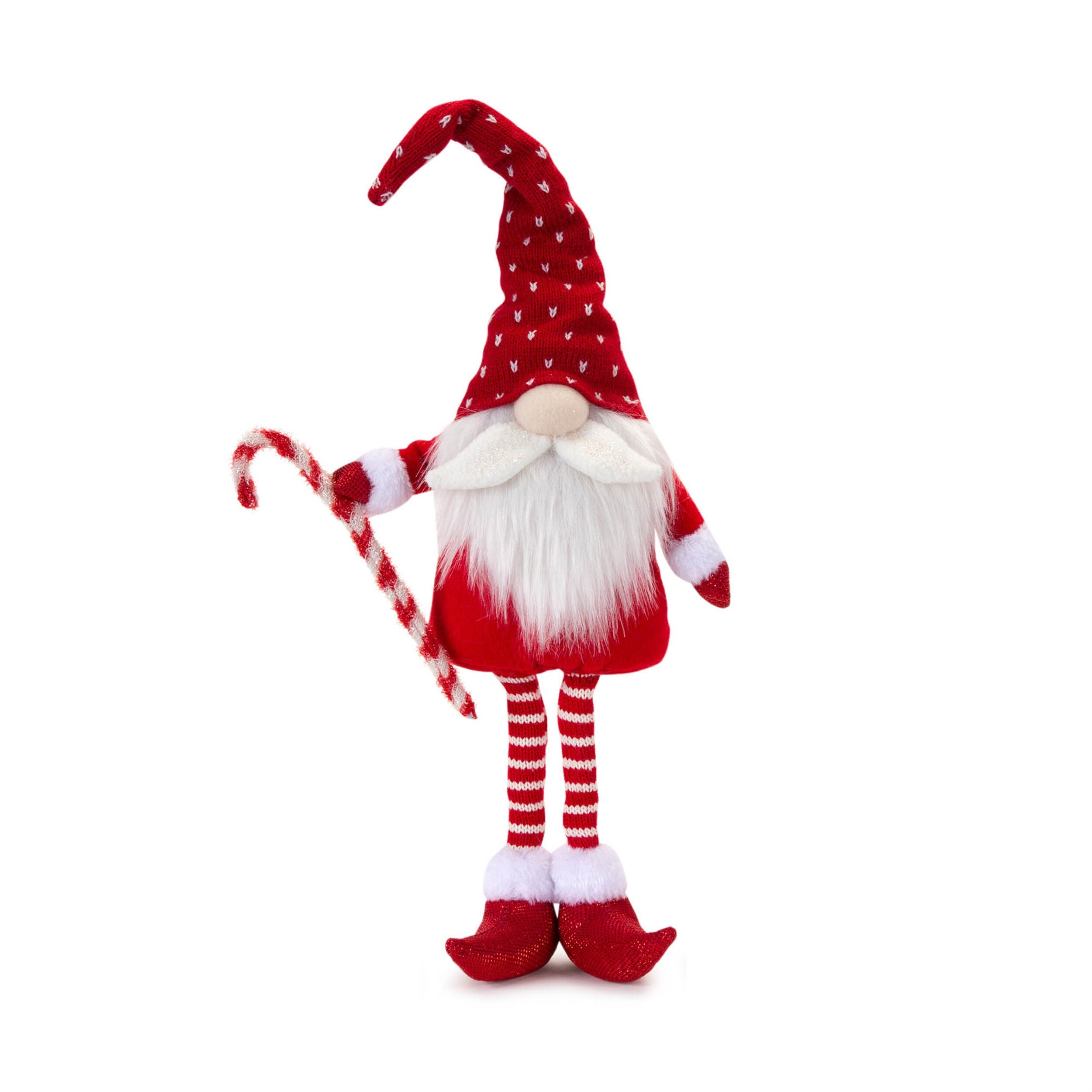 Melrose International Plush Standing Holiday Elf Gnome Decor (Set of 2 ...