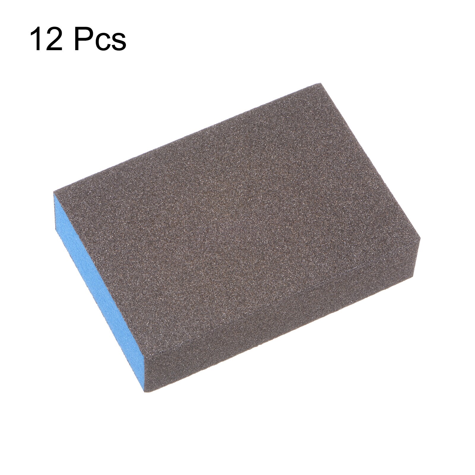 Harfington 12pcs Sanding Sponge Blocks #120 (400 Grits) Wet/Dry Hand Sanding Sponges 100x70x25mm ...