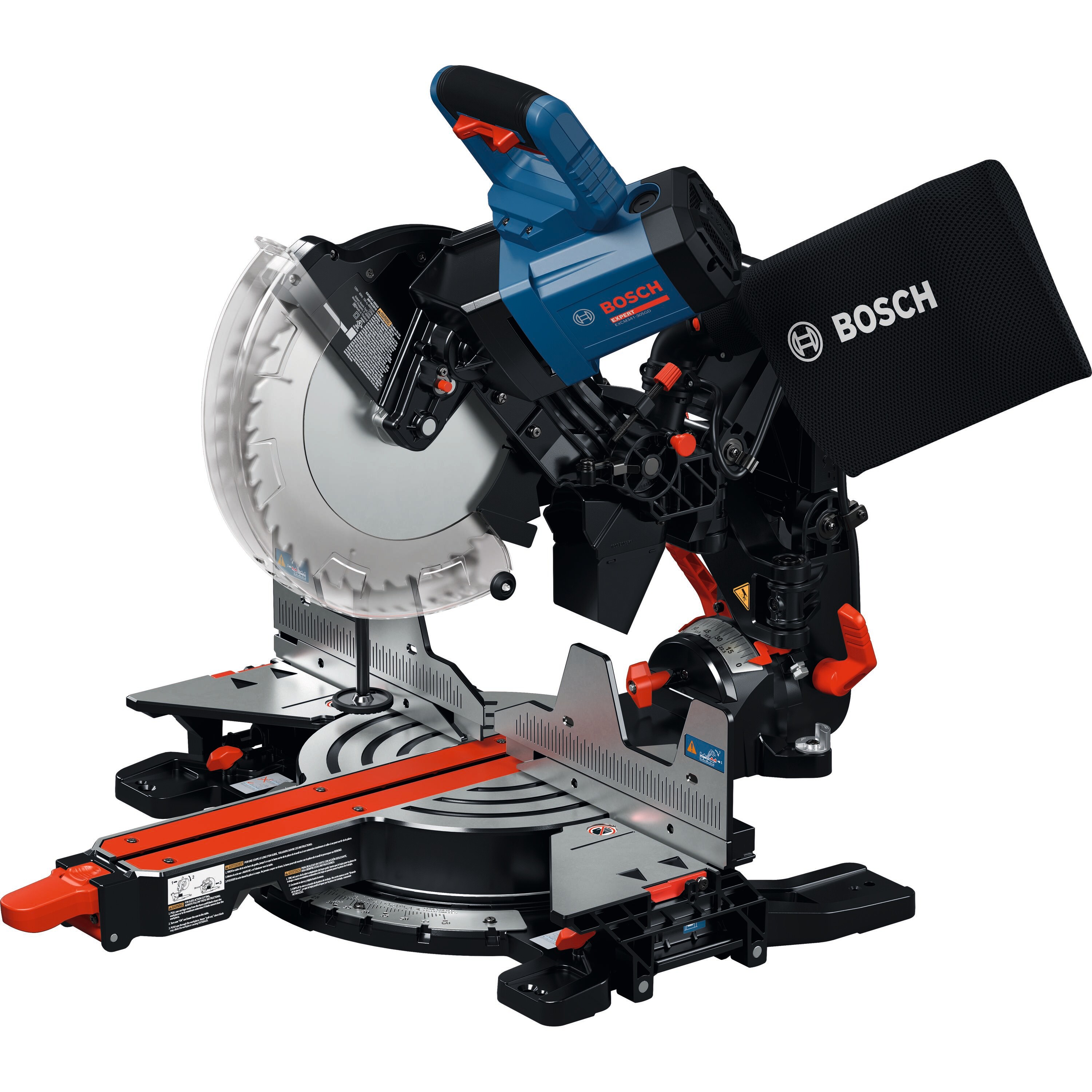 Bosch Bosch Glide 12-in 15-Amp Dual Bevel Sliding Compound Corded Miter ...