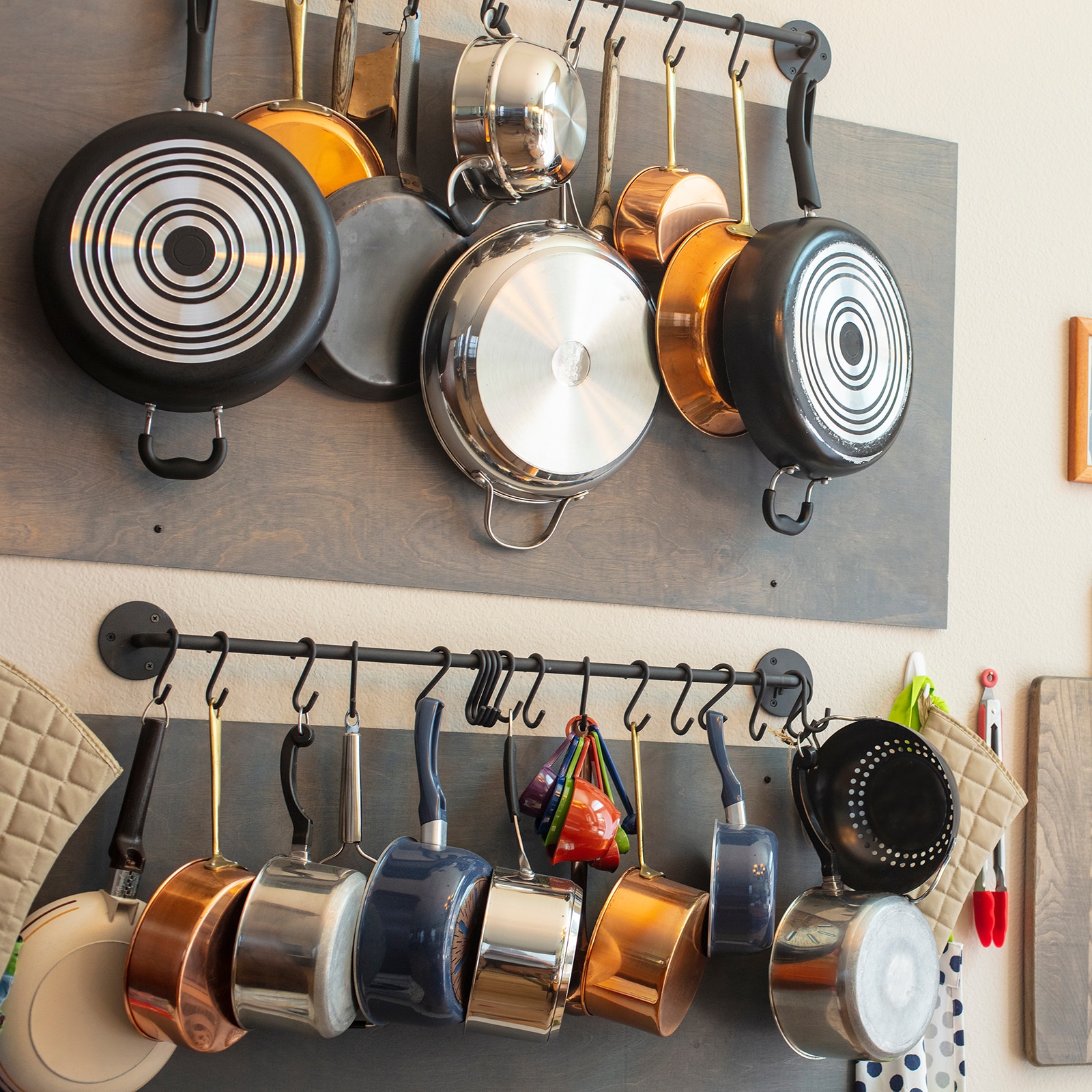 Unique Bargains Wall Mounted Towel Rack Industrial Pipe Towel Bar ...