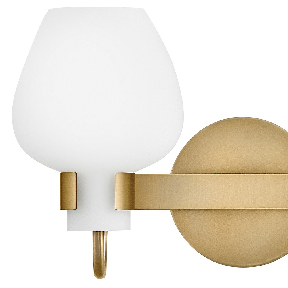 Hinkley Sylvie 14.75-in 2 -Light Oil-rubbed Brass Transitional Vanity ...